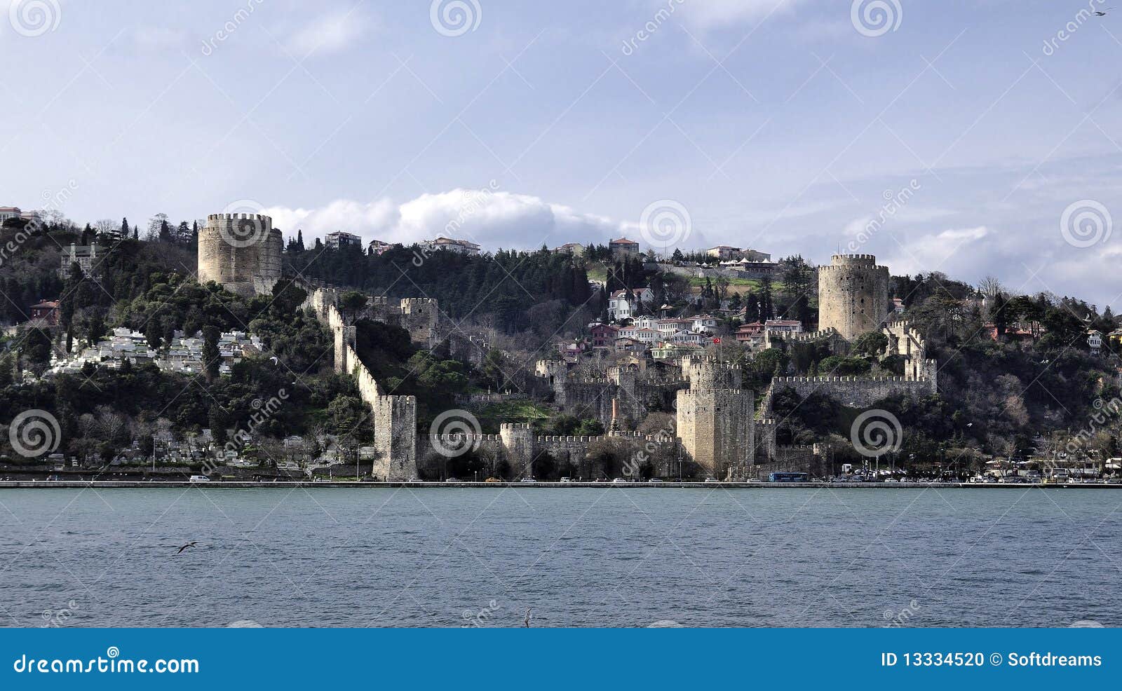 Rumeli castle, istanbul stock photo. Image of bosporus - 13334520