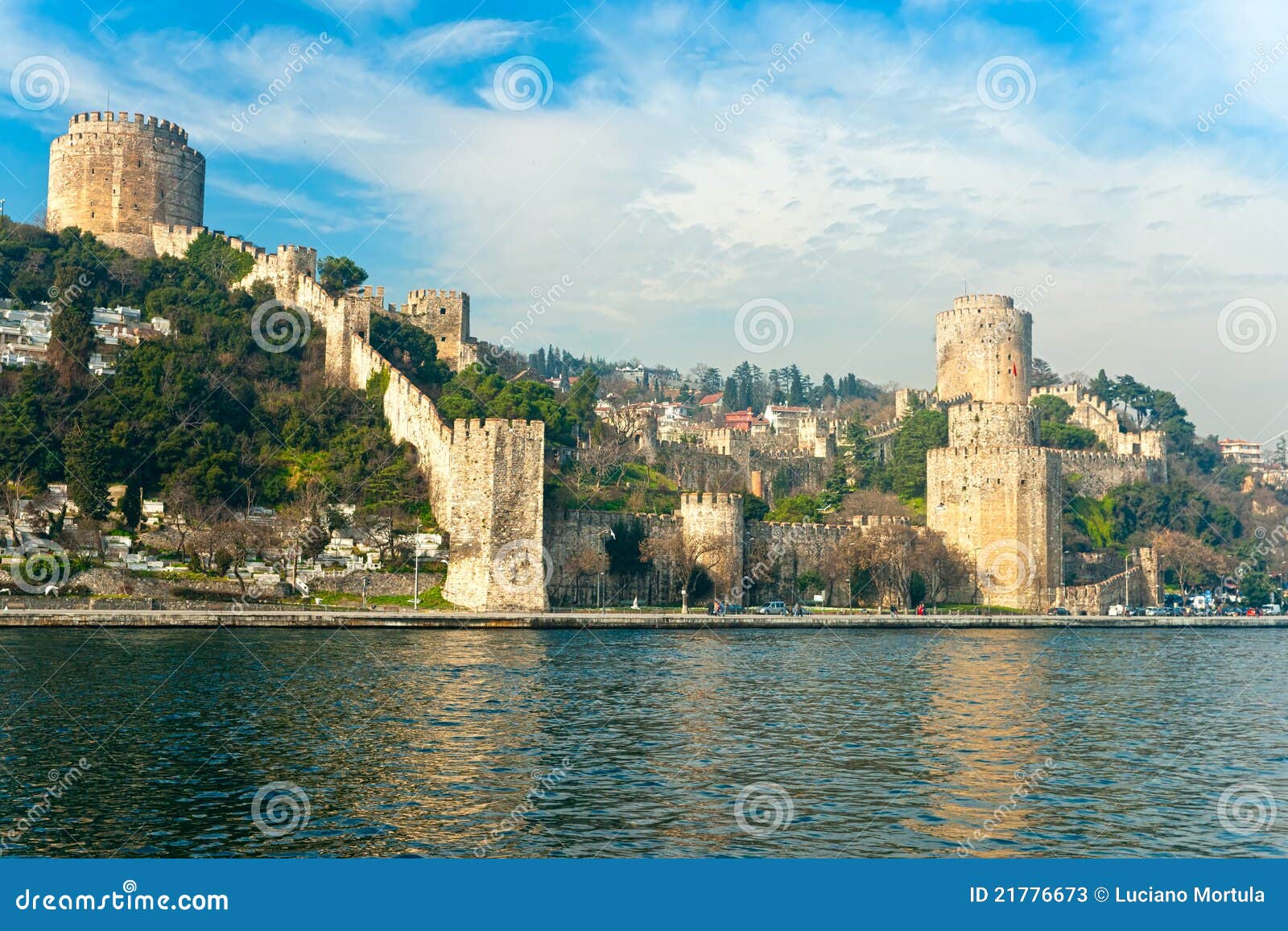 Rumeli Fortress, Istanbul, Turkey. Stock Image - Image of bosphorus ...
