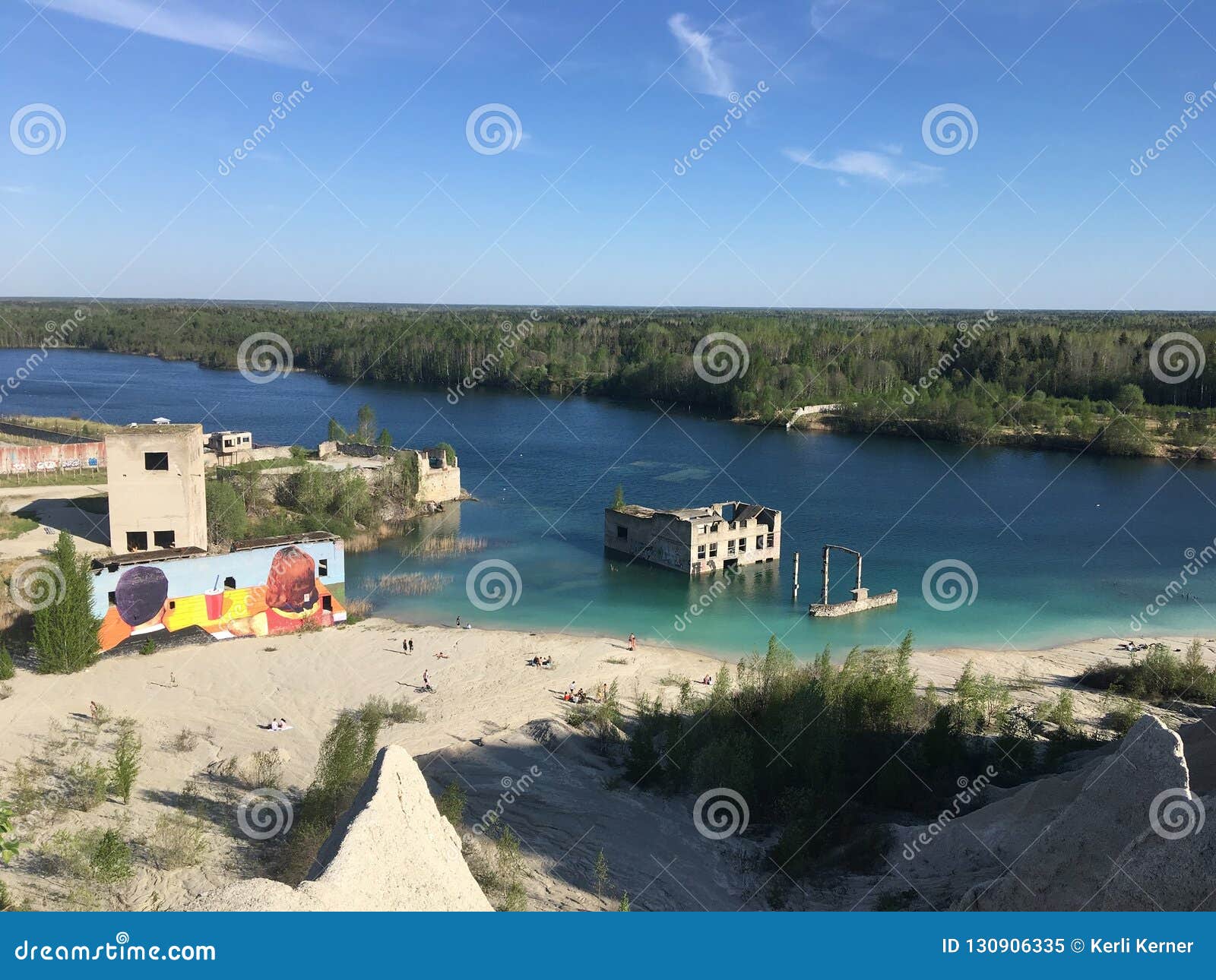 Rummu prison editorial image. Image of estonia, beatiful - 130906335