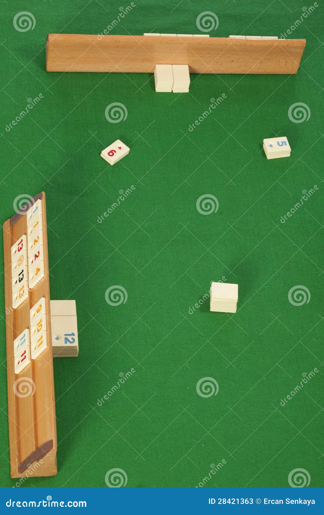Rummy table stock image. Image of wood, luck, thoughts - 28421363