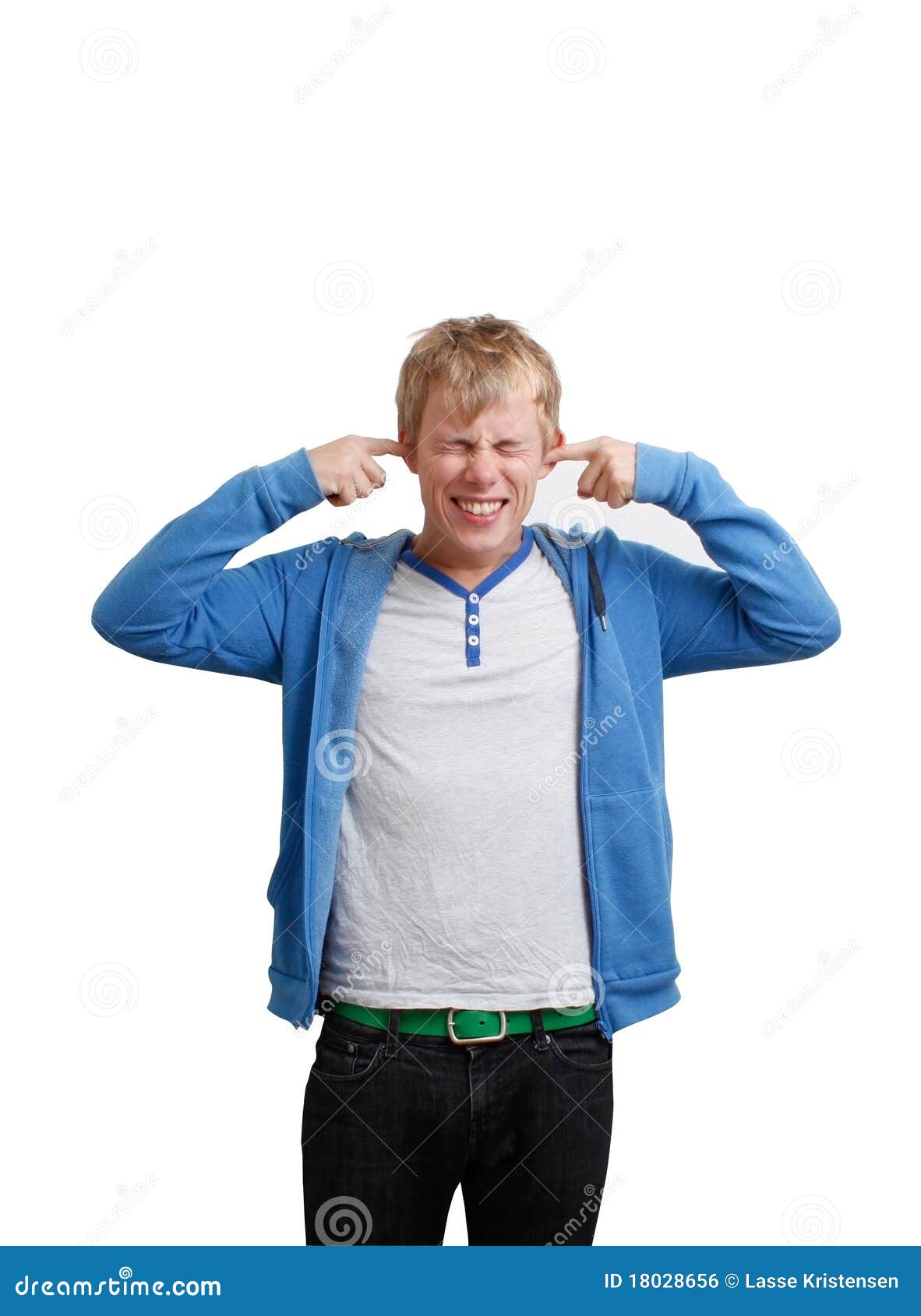 Rumori forti fotografia stock. Immagine di espressione - 18028656