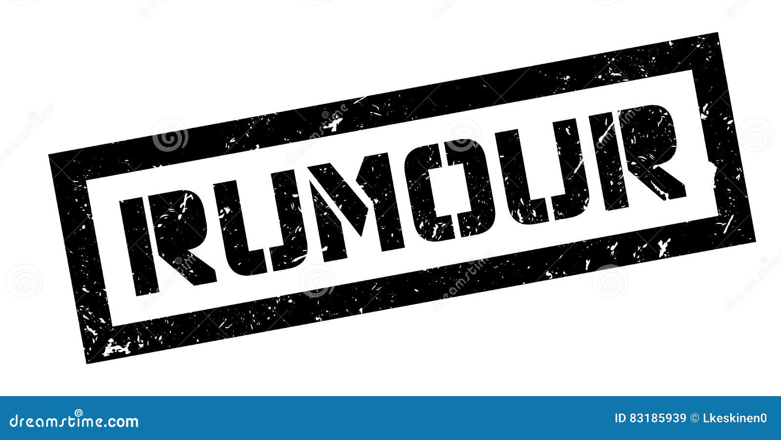 Rumour rubber stamp stock illustration. Illustration of rumeur - 83185939