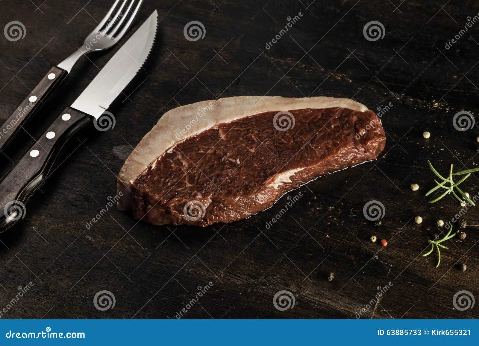 Rump Cap - Raw Steak - Barbecue Stock Image - Image of butcher ...