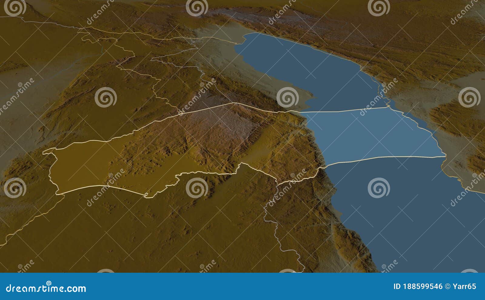 Rumphi, Malawi - Outlined. Relief Stock Illustration - Illustration of ...