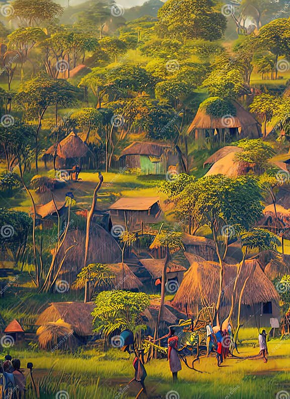 Rumphi, Rumphi, Malawi. Generative AI. Stock Illustration - Illustration of malawi, tropical ...