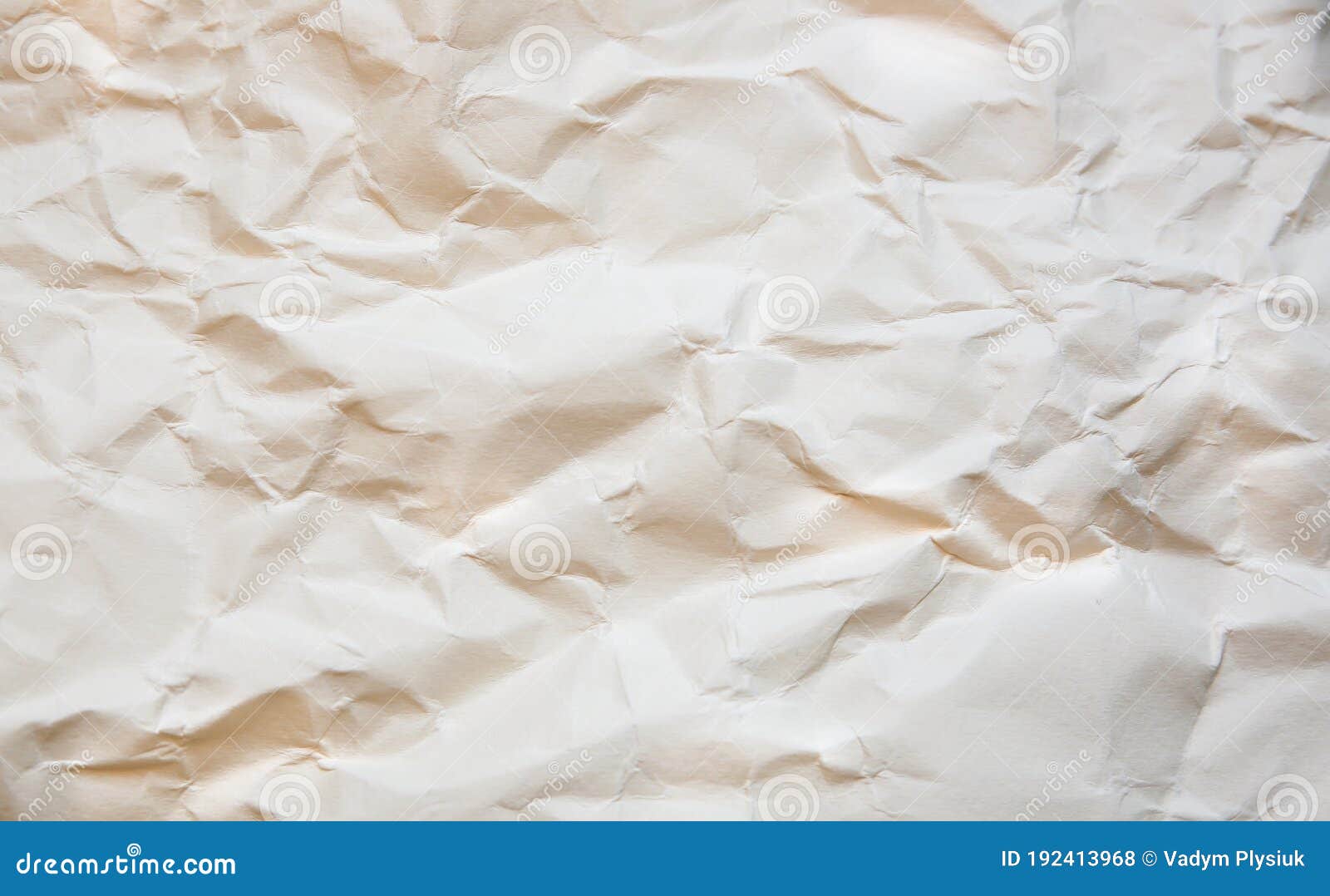 Rumpled Beige Background. Real Texture Of The Wrapping Texture Royalty ...