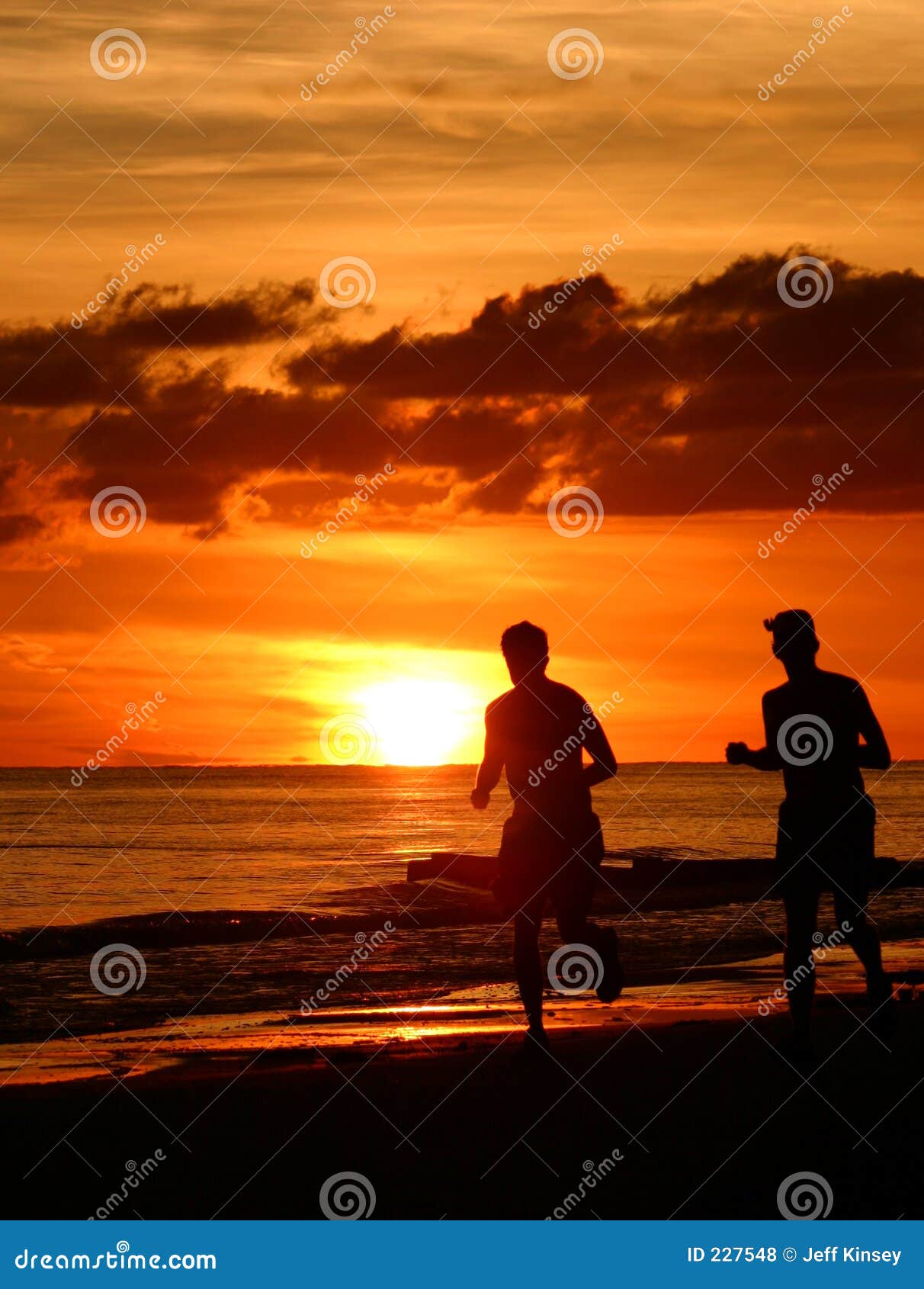 Daily Run stock photo. Image of running, sunset, exercise - 227548