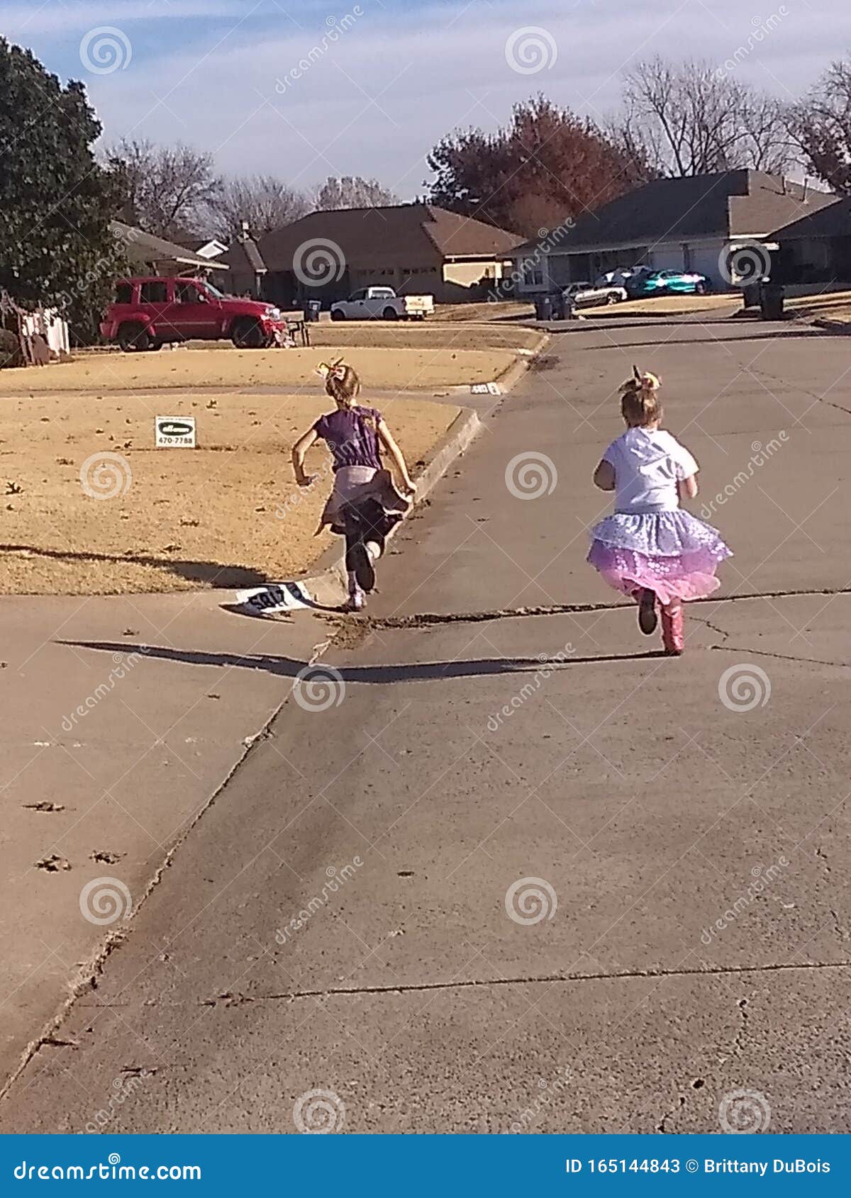 Run Girly Girls stock image. Image of okie, sisters - 165144843