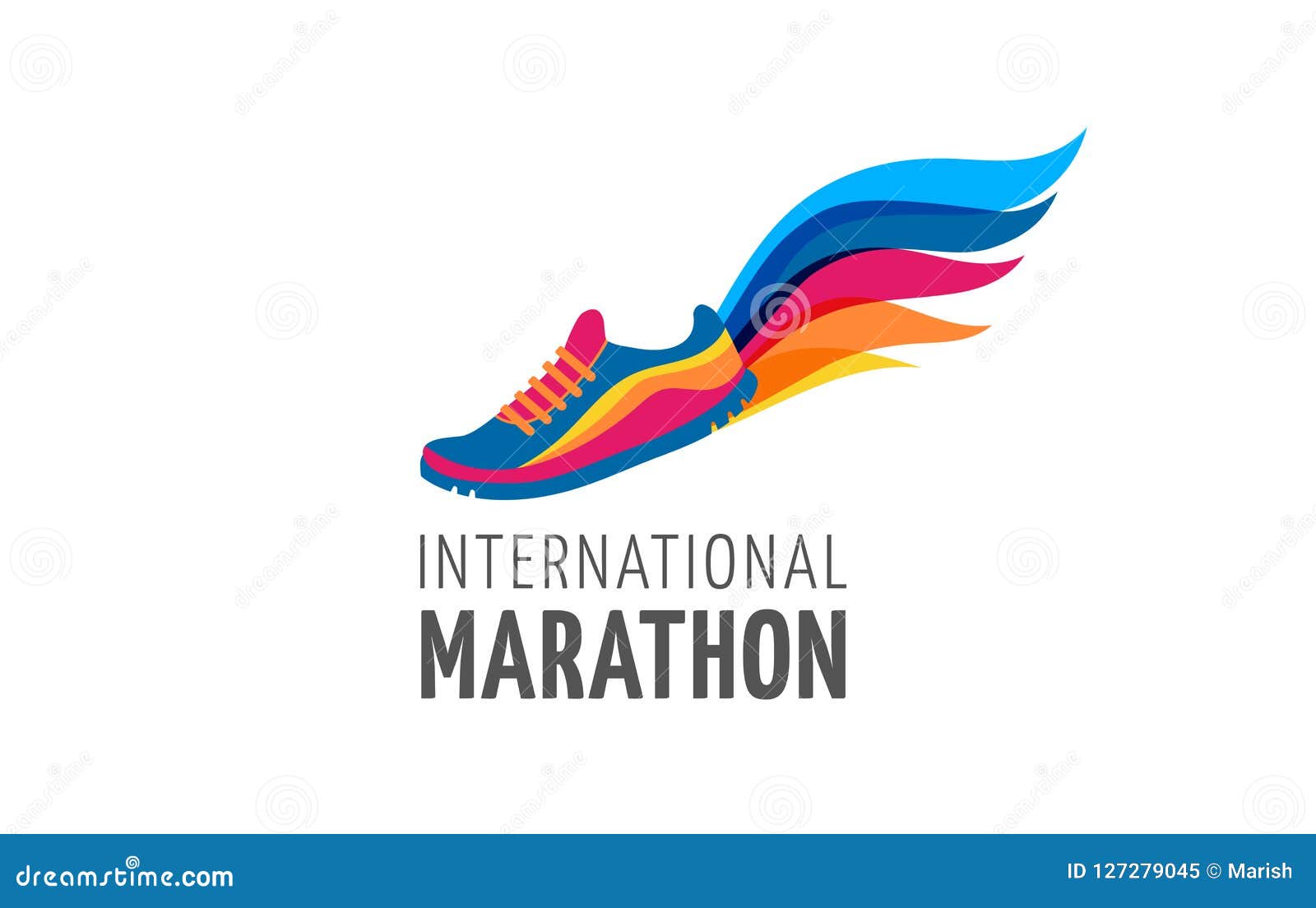 Run Icon, Symbol, Marathon Poster and Logo Stock Vector - Illustration ...