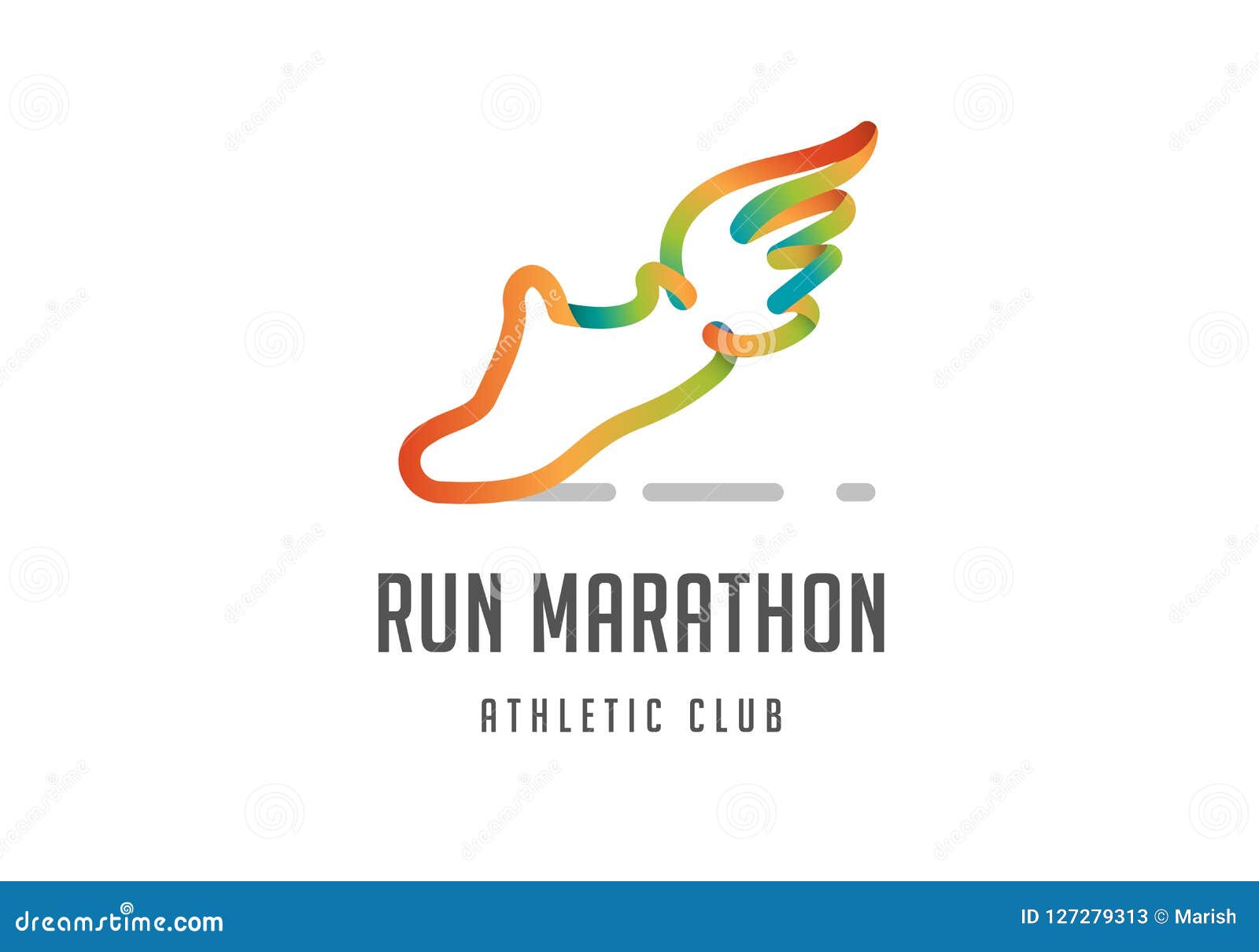 Run Icon, Symbol, Marathon Poster and Logo Stock Vector - Illustration ...