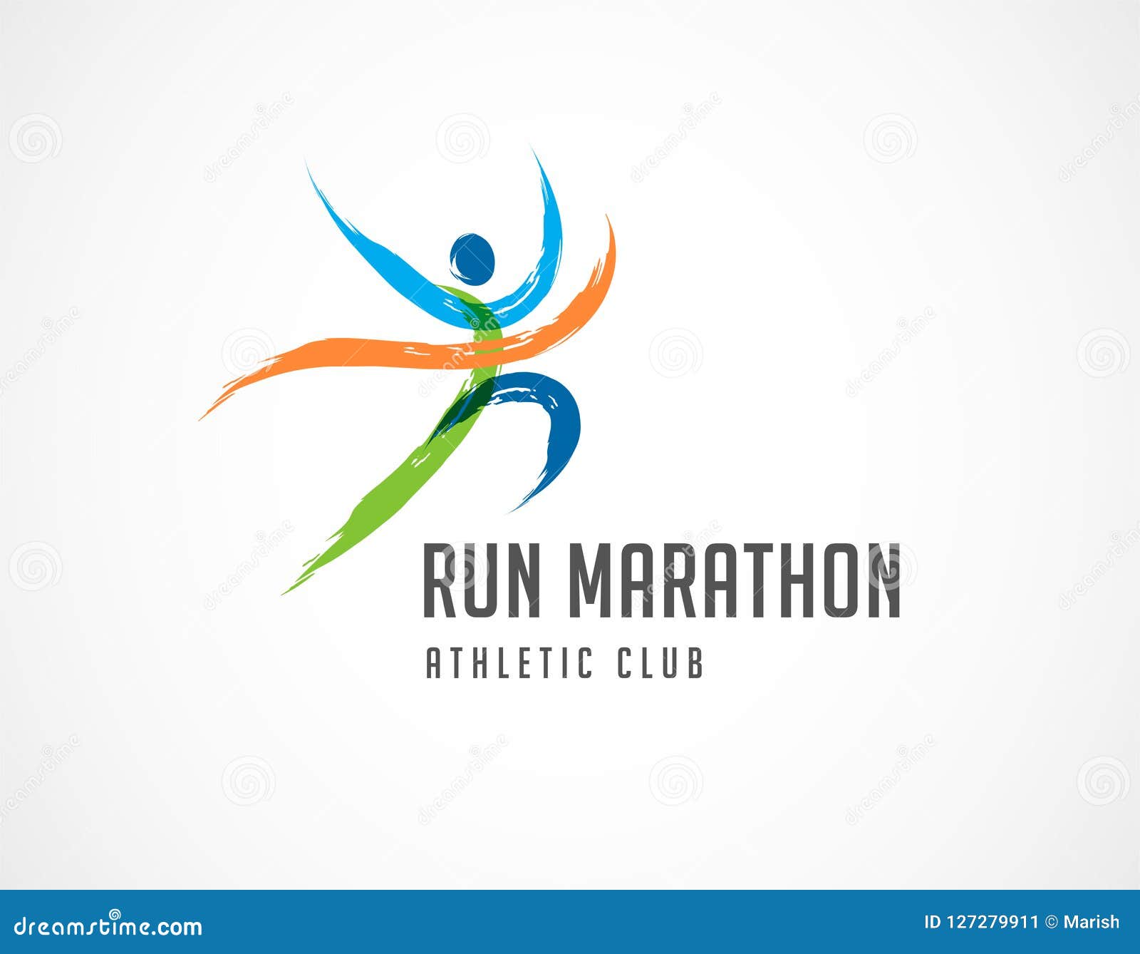 Run Icon, Symbol, Marathon Poster and Logo Stock Vector - Illustration ...