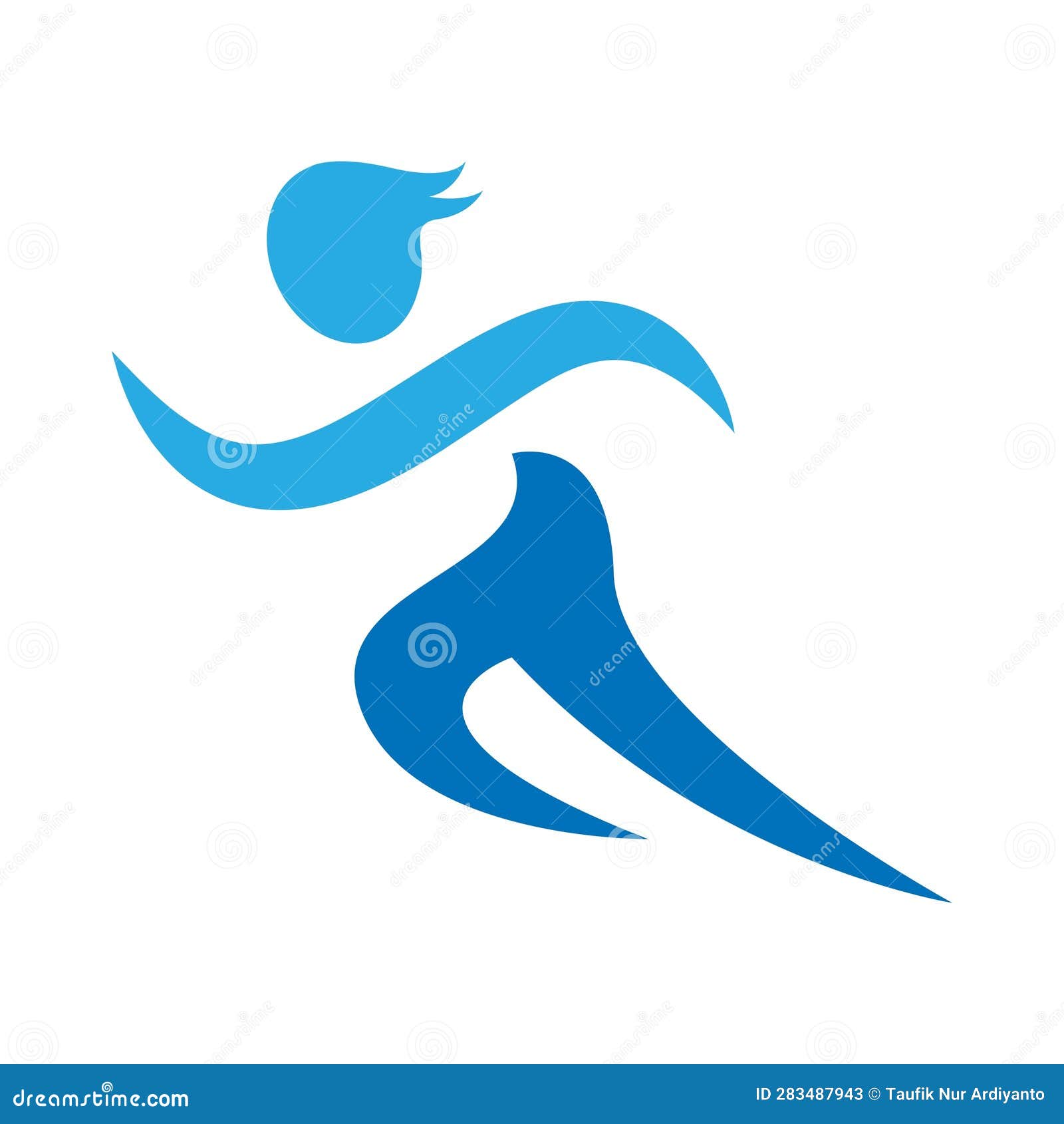Run logo icon design stock vector. Illustration of fitness - 283487943