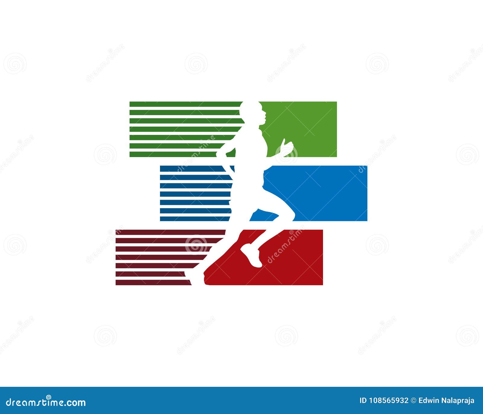 Run logo or icon stock illustration. Illustration of business - 108565932