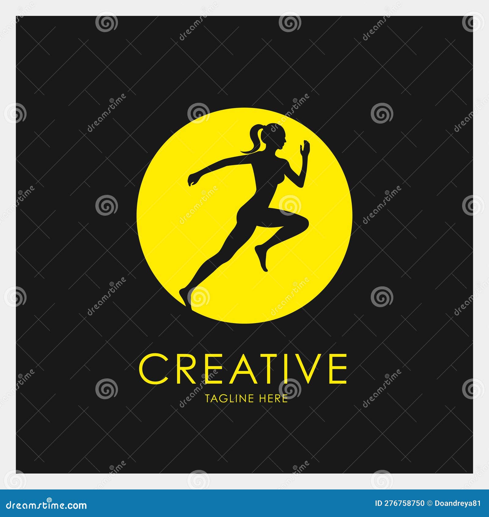 Run Logo, Icon, Sport Symbol Design Template. Creative Vector ...