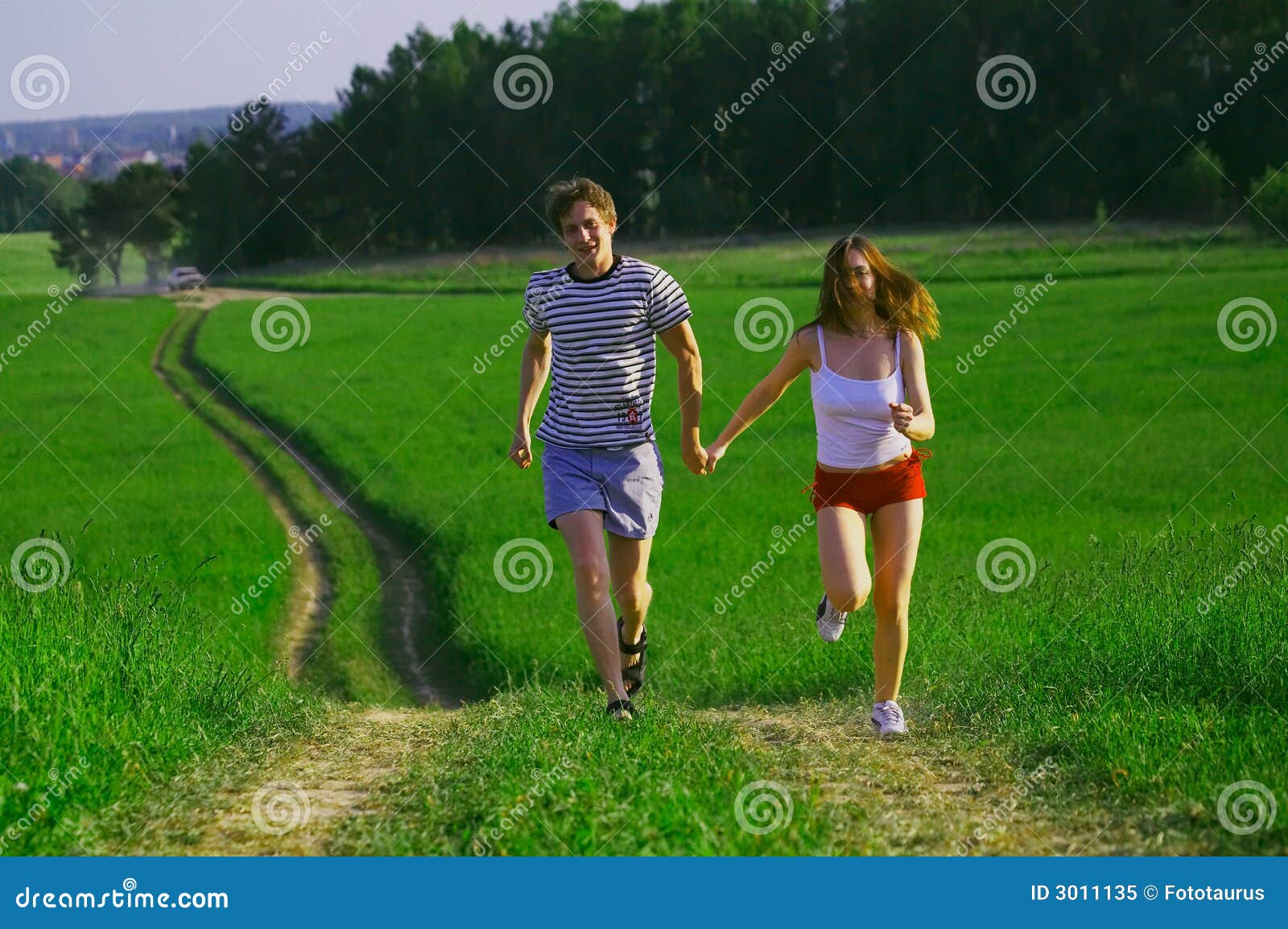 Run with love stock image. Image of love, shorts, women - 3011135