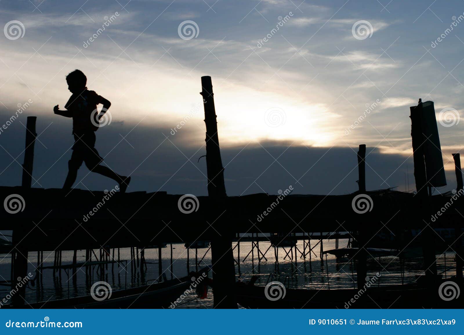 Run pier stock image. Image of tropical, wood, calm, running - 9010651