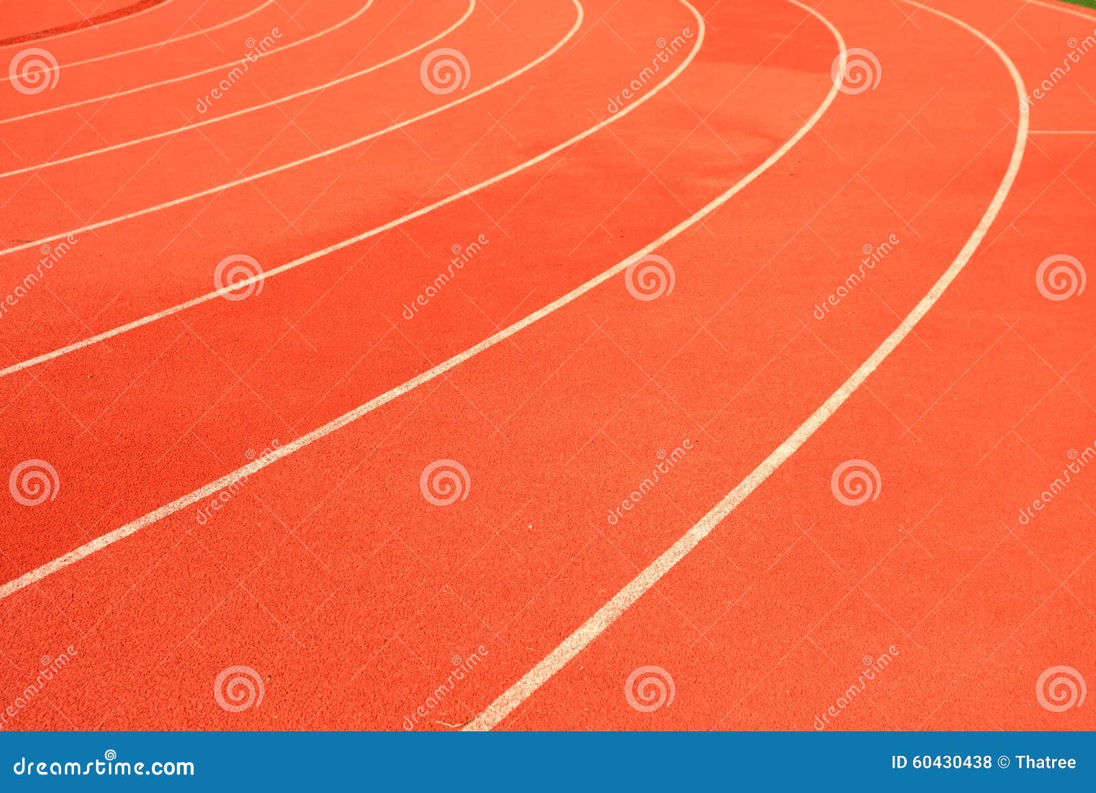 Run Race Track in Sport Stadium. Stock Photo - Image of athletic ...