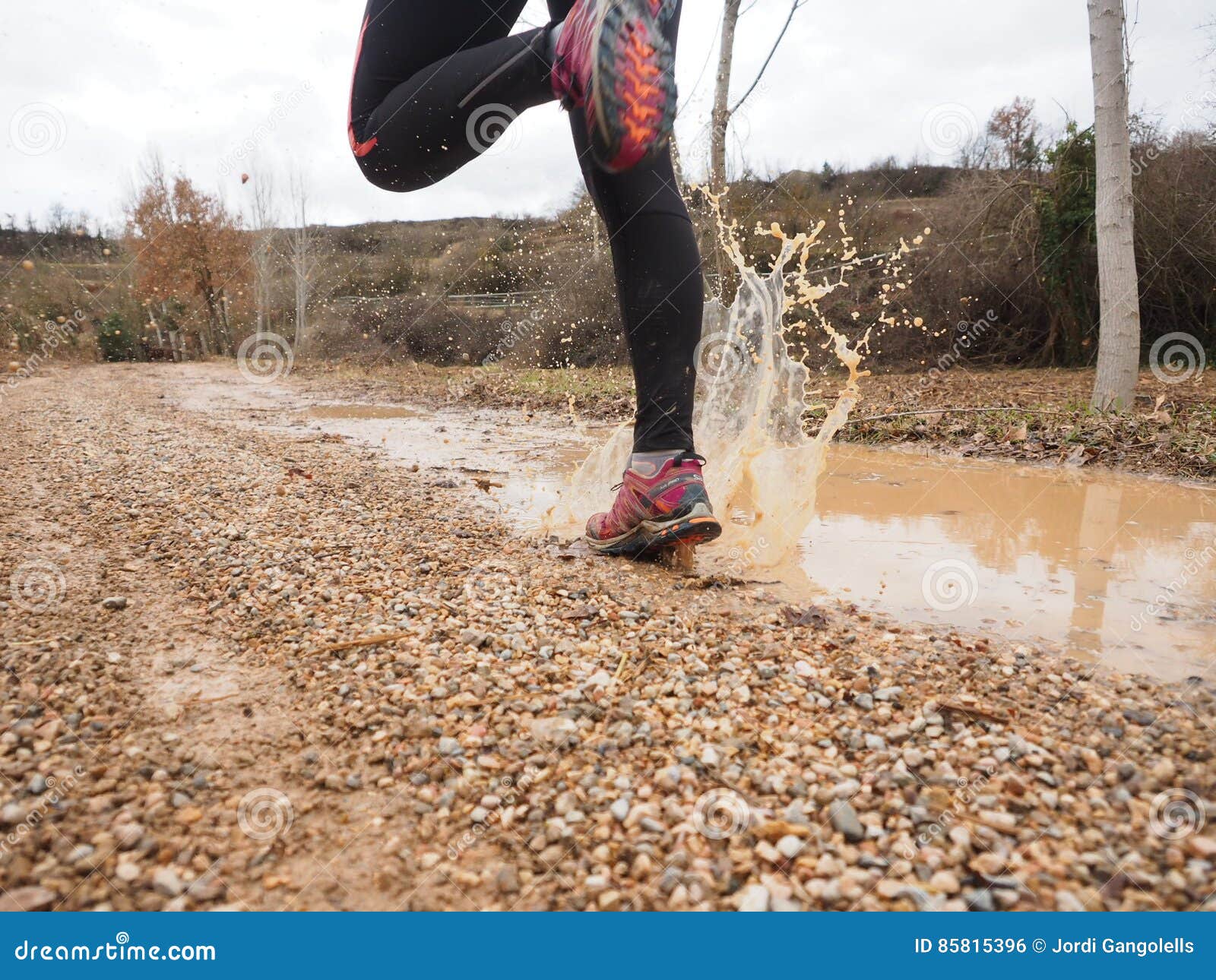 Run after rain editorial photo. Image of splash, rain - 85815396