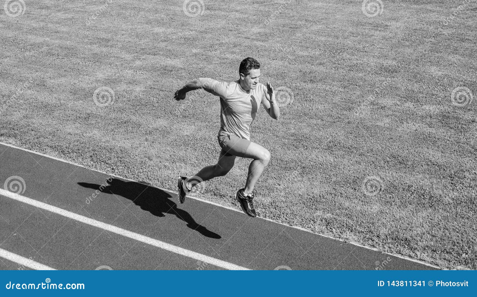 Run Into Shape. Running Challenge For Beginners. Athlete Run Track ...