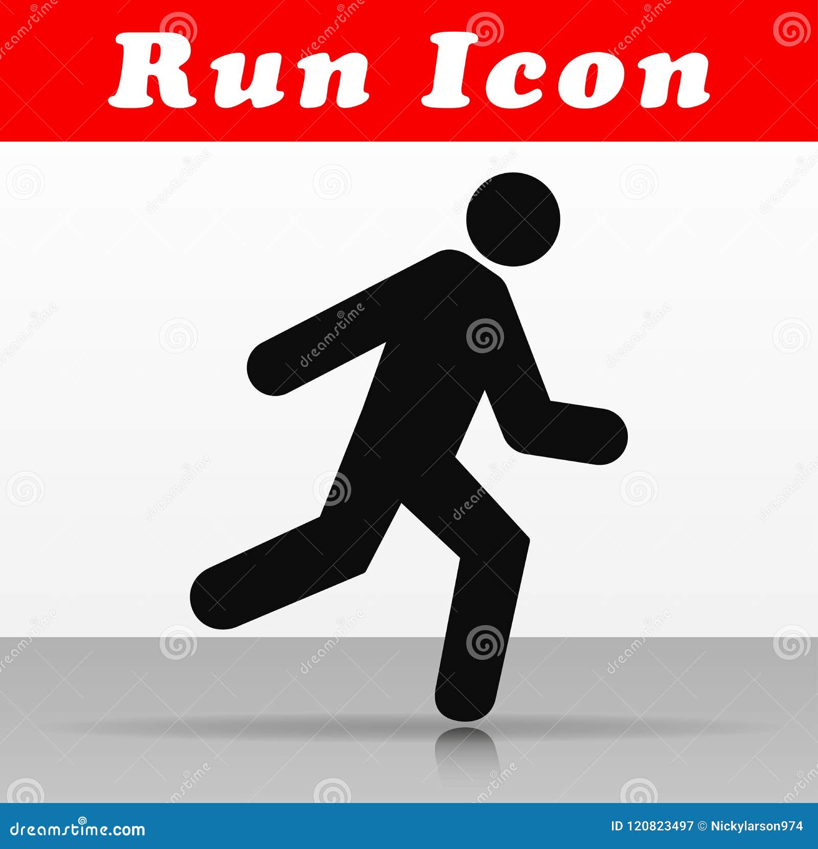 Run Vector Black Icon Design Stock Vector - Illustration of sport ...