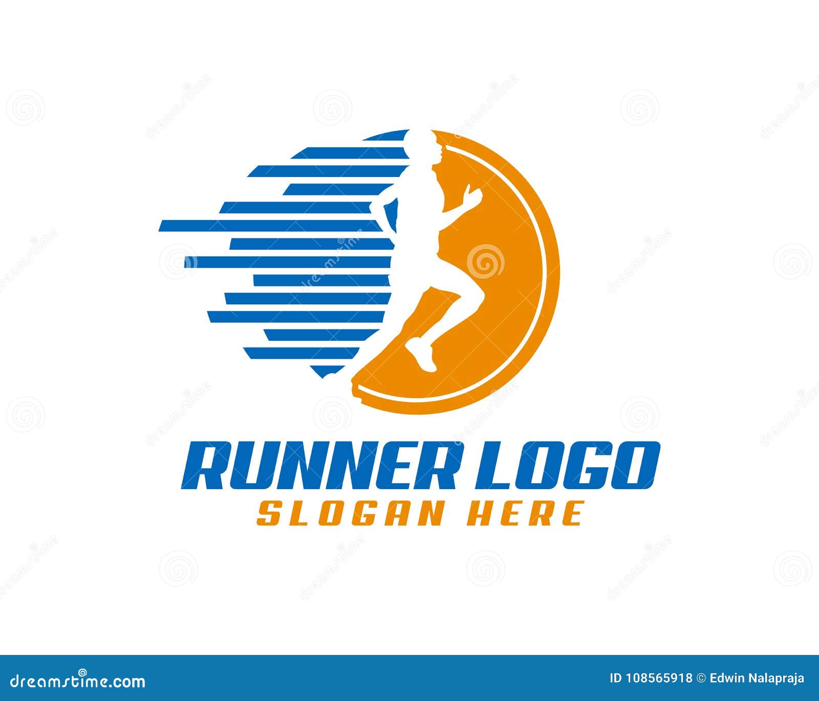 Run vector logo or icon stock vector. Illustration of design - 108565918