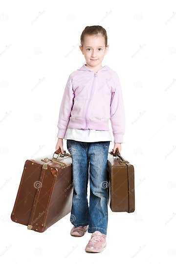 Runaway child stock photo. Image of standing, adventure - 8109388