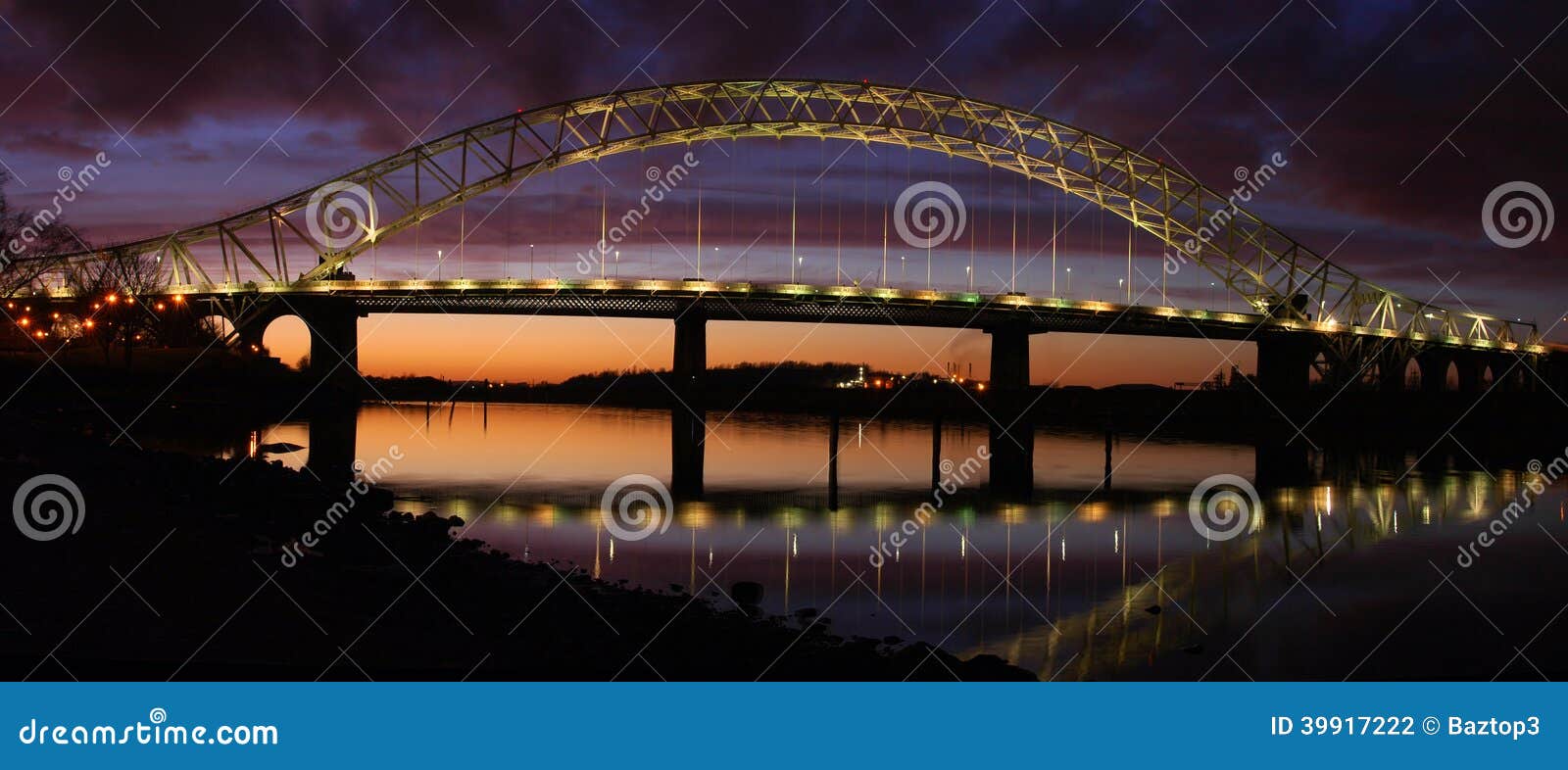 Runcorn Bridge stock photo. Image of liverpool, runcorn - 39917222