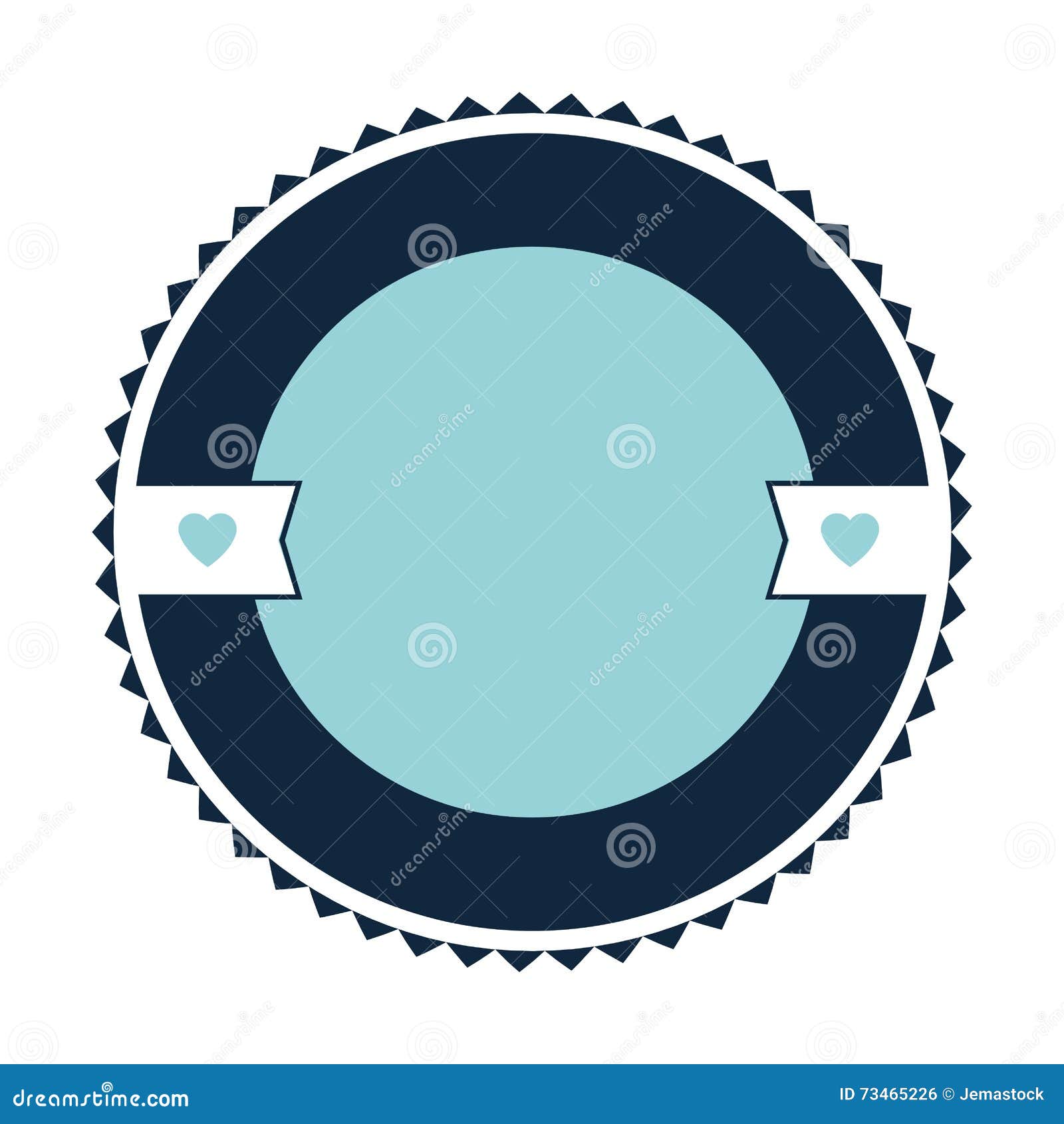 Rund emblemsymbol stock illustrationer. Illustration av tydlig - 73465226