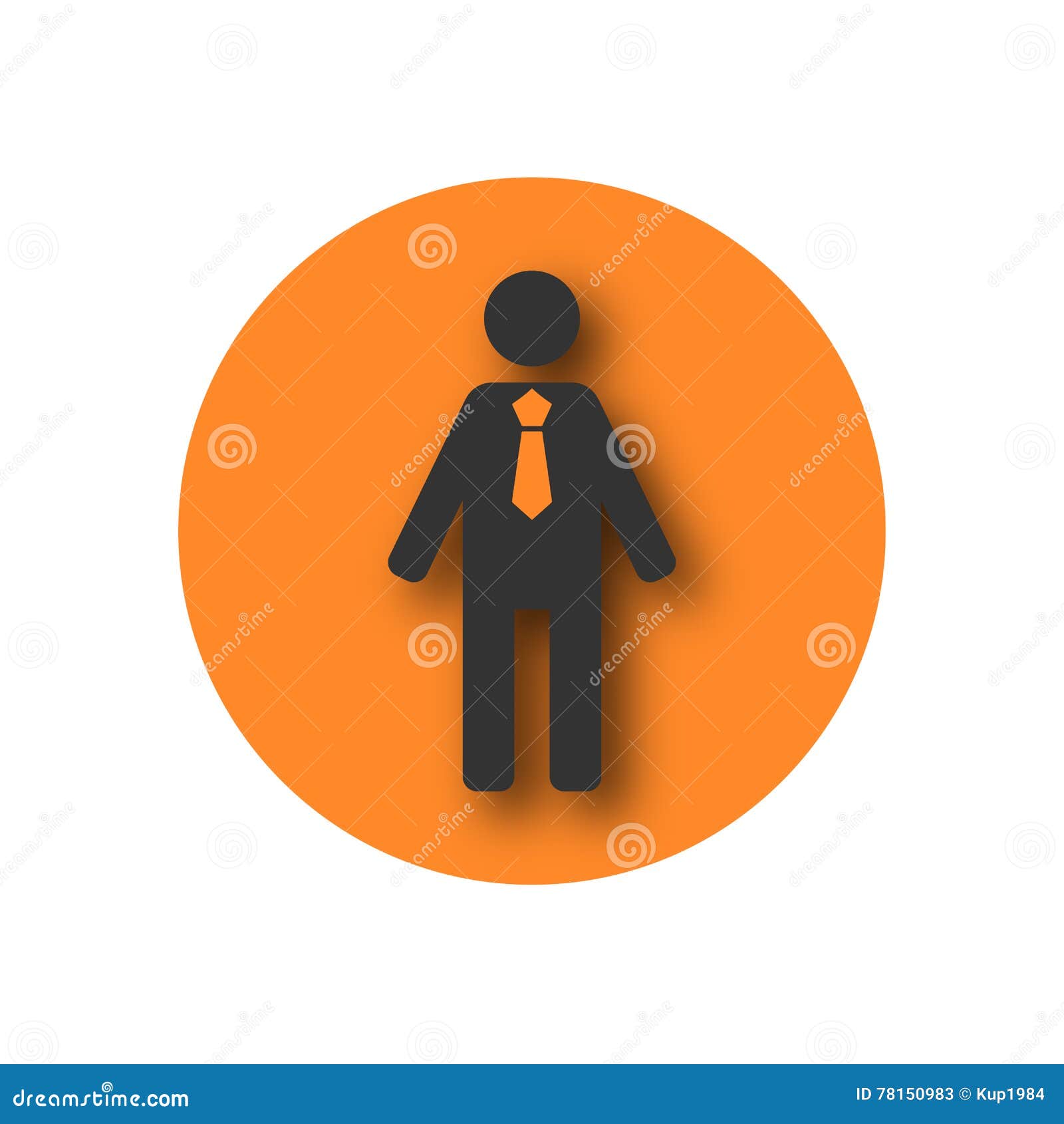 Rund Symbolsvektorillustration Vektor Illustrationer - Illustration av ...