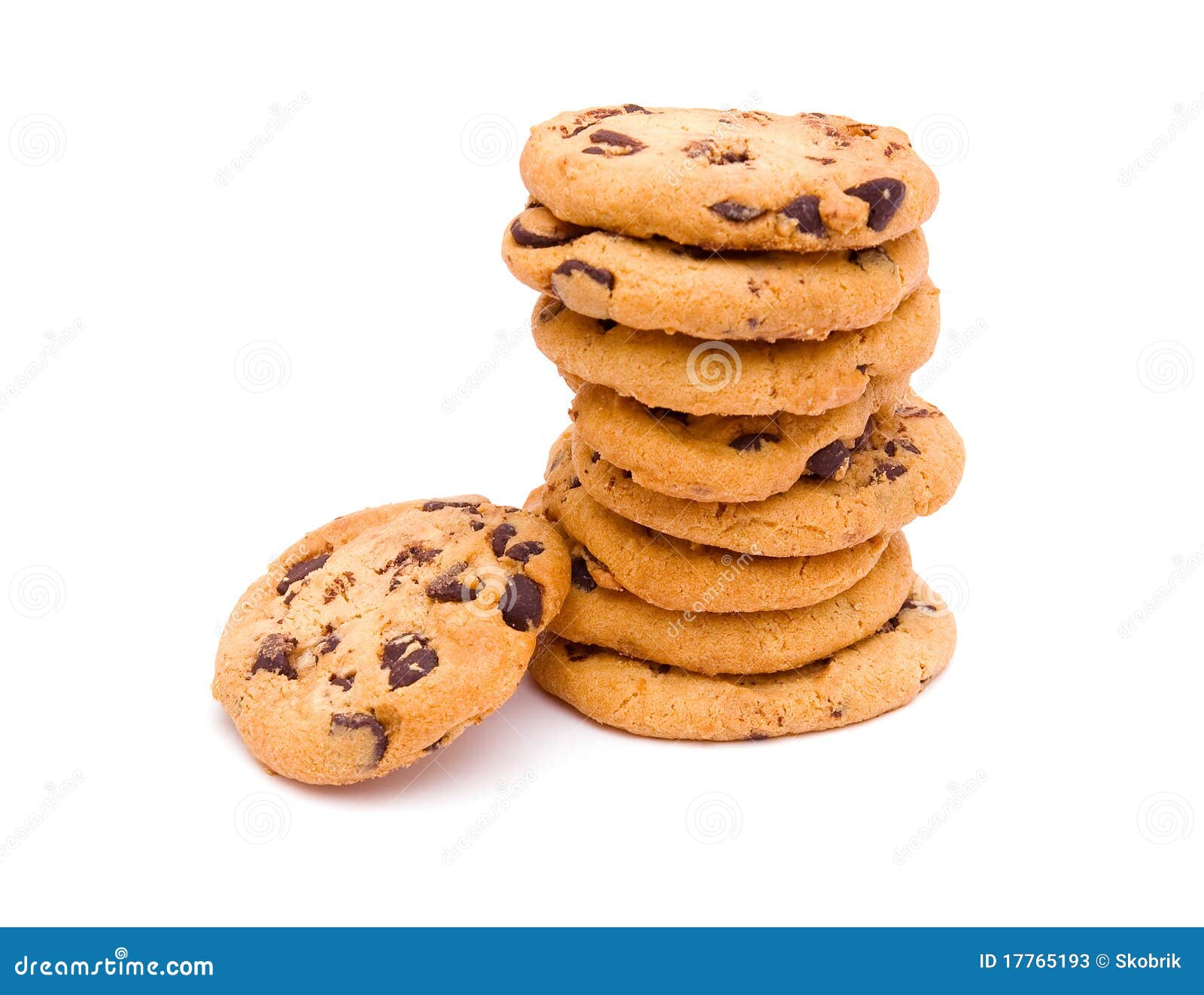 Runda kakor fotografering för bildbyråer. Bild av isolerat - 17765193