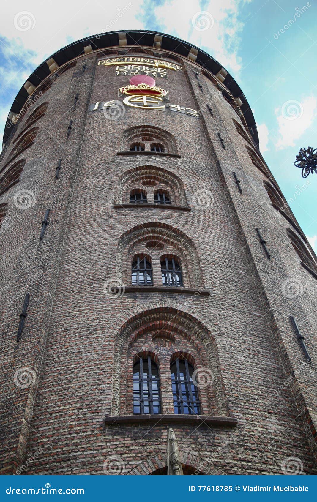 The Rundetaarn, Copenhagen, Denmark Editorial Image - Image of baroque ...