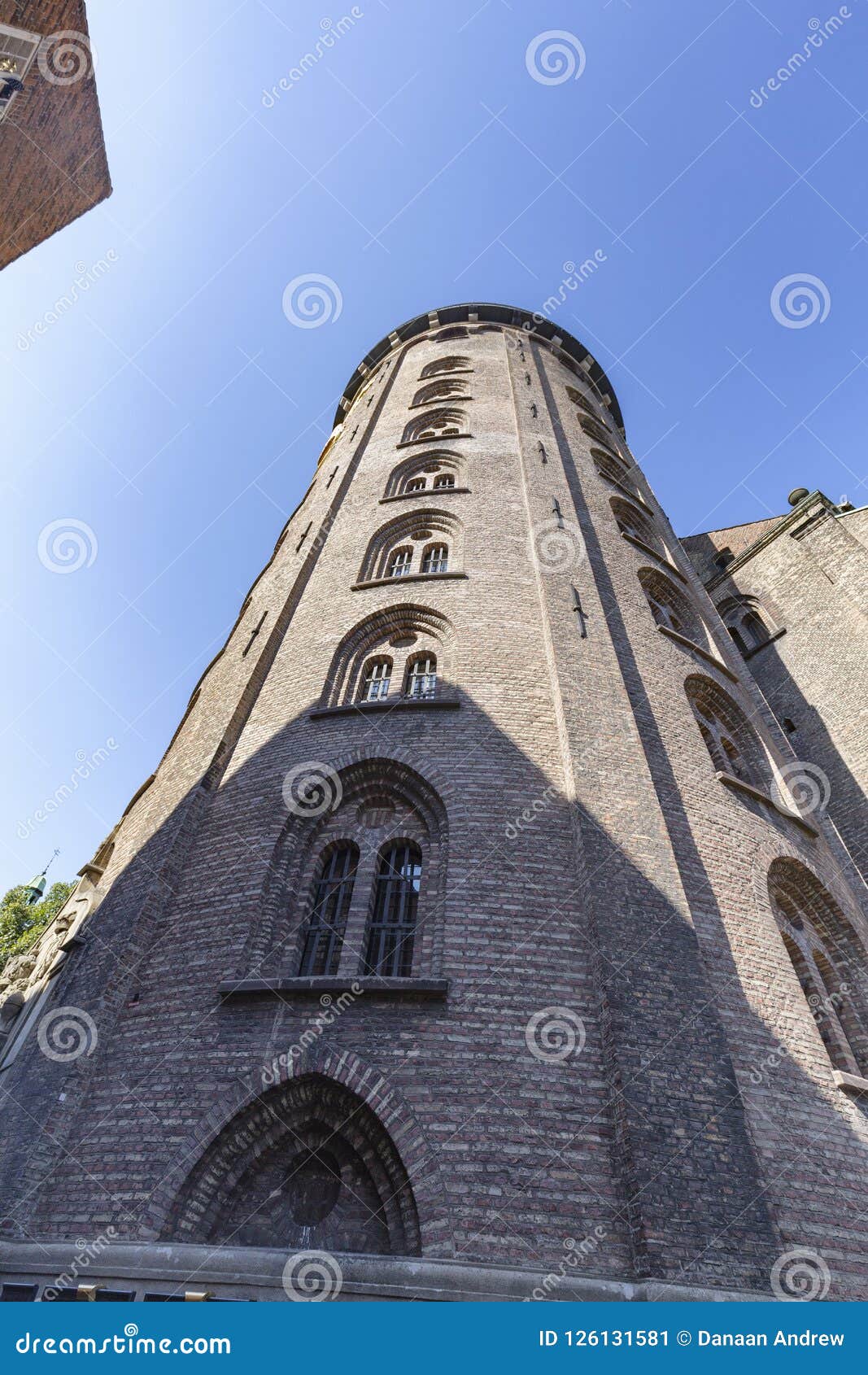 The Rundetaarn stock image. Image of cityscape, landscape - 126131581