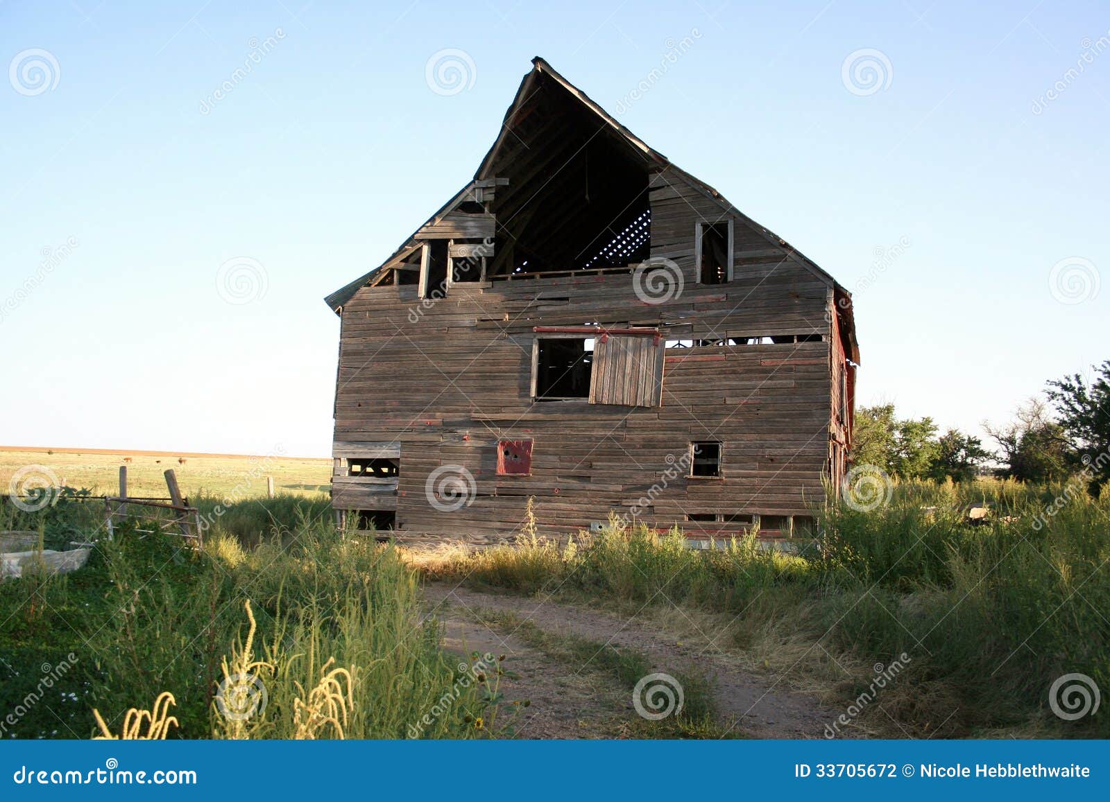 Rundown barn stock photo. Image of driveway, agriculture - 33705672