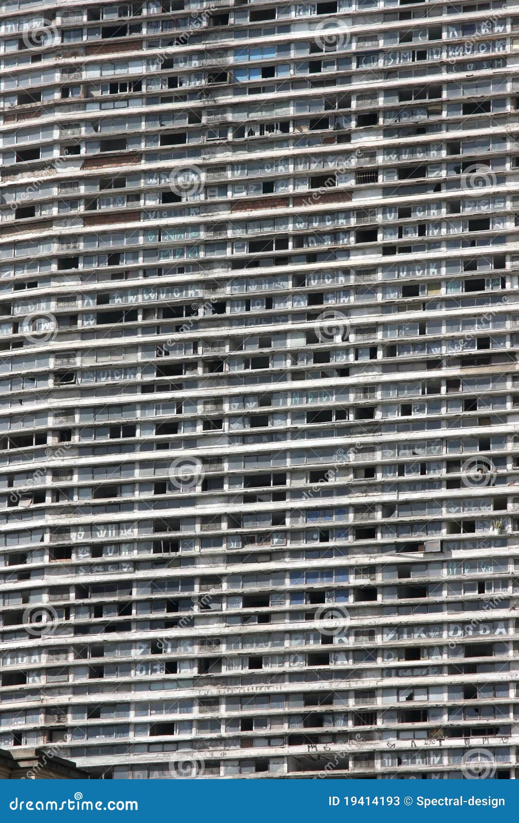 Rundown Building in Sao Paulo Stock Image - Image of skyscraper ...
