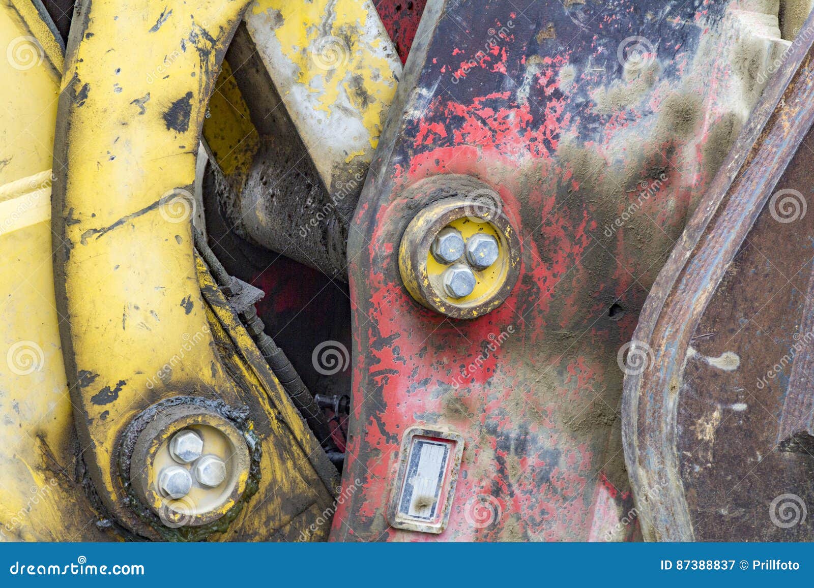 Rundown machine detail stock image. Image of industrial - 87388837