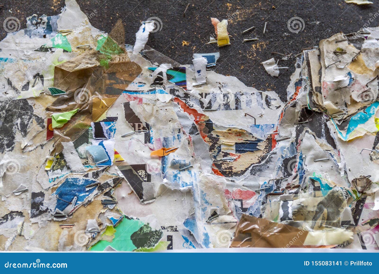 Rundown Paper Snippet Background Stock Image - Image of lumber, snippet ...