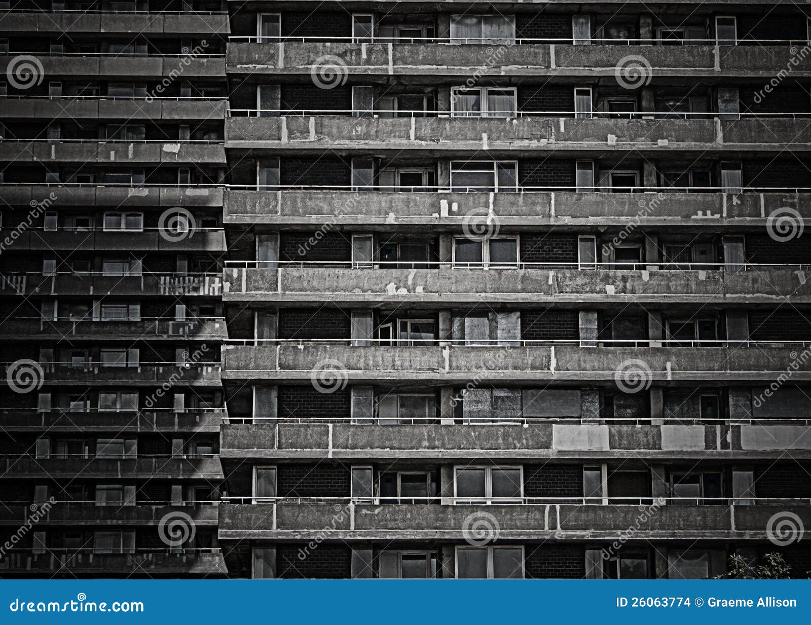 Rundown Housing Projects Royalty-Free Stock Image | CartoonDealer.com ...