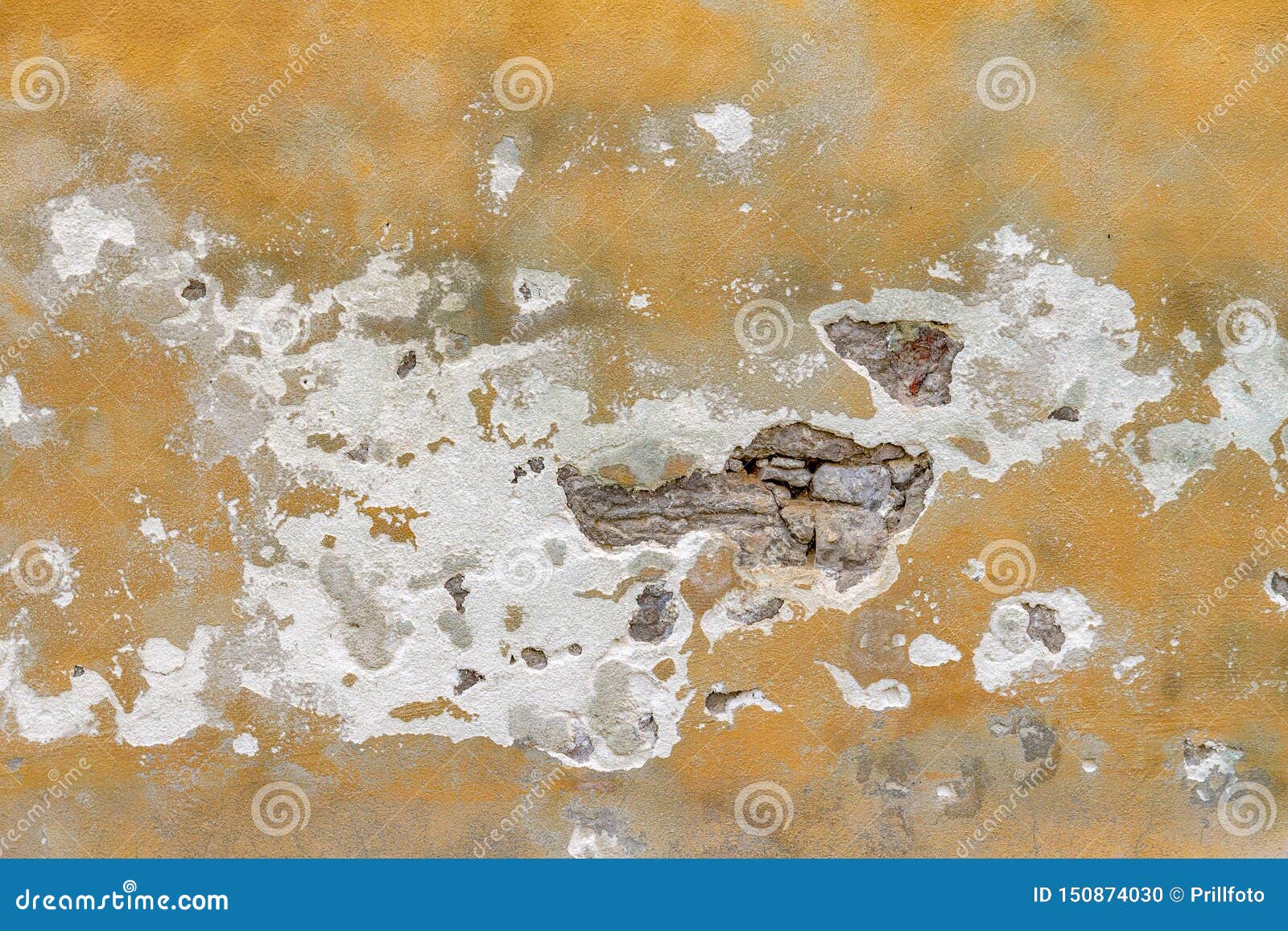Rundown wall detail stock photo. Image of closeup, detail - 150874030