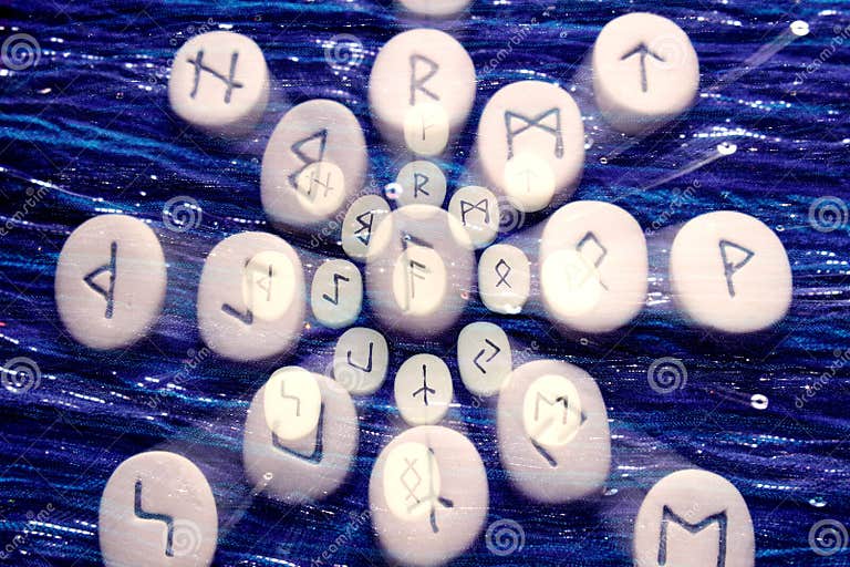 Rune Cast Star Pattern stock image. Image of ancient - 39987135