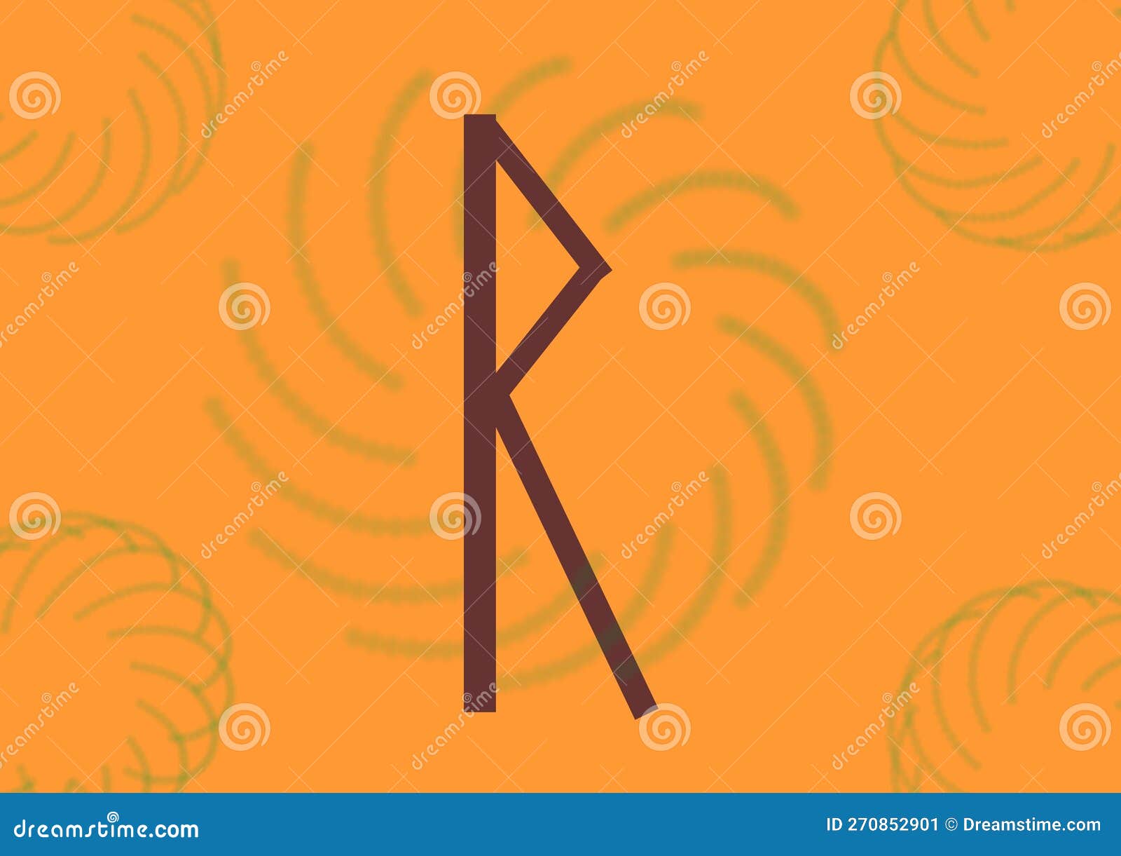 Raido Rune. Ancient Scandinavian Runes. Runes Senior Futarka. Magic ...