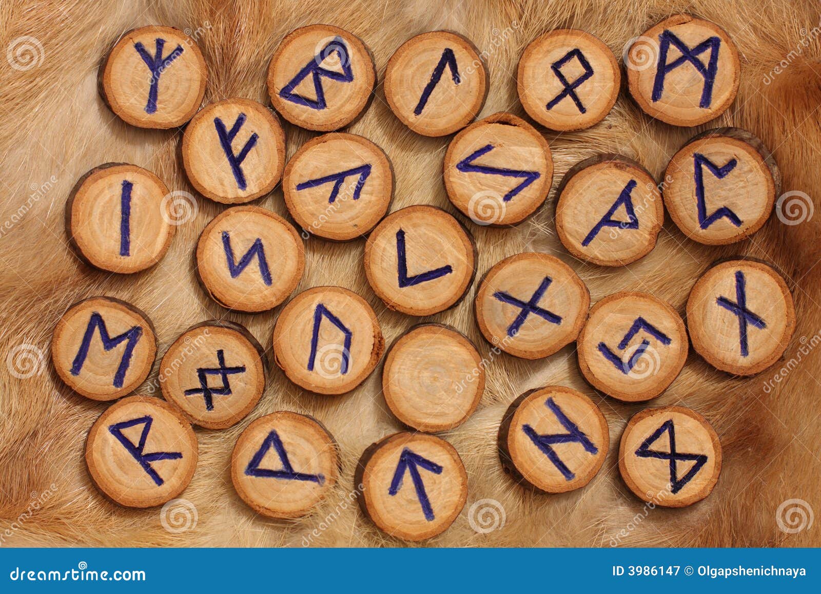 Rune set stock image. Image of german, meditating, esoteric - 3986147