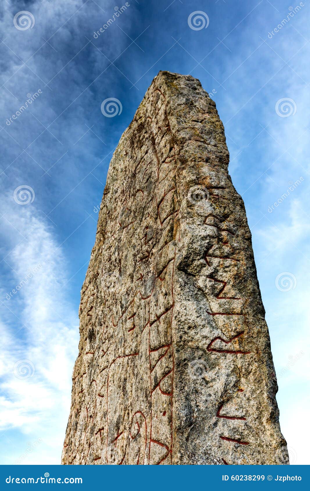 Rune stone stock image. Image of clouds, decorative, eyes - 60238299