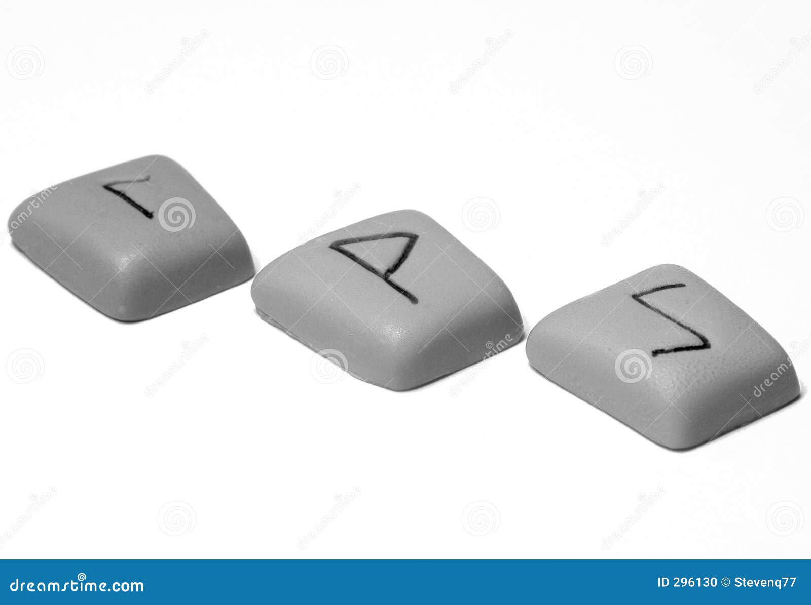 Runes photo stock. Image du germanique, wicca, trois, runique - 296130