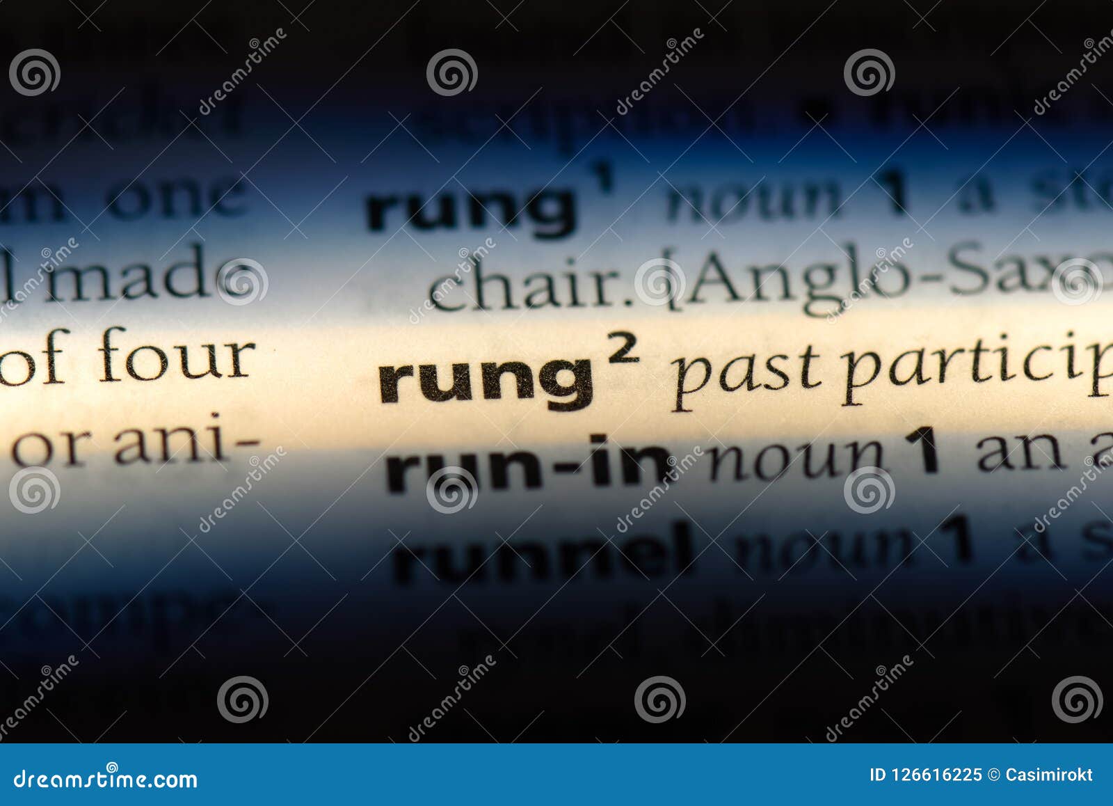 Rung stock image. Image of concept, rung, macro, page - 126616225