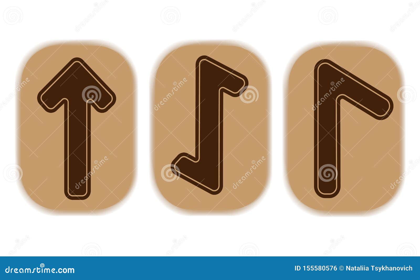 Runic Defense. Protection Invulnerability in Combat Stock Illustration ...