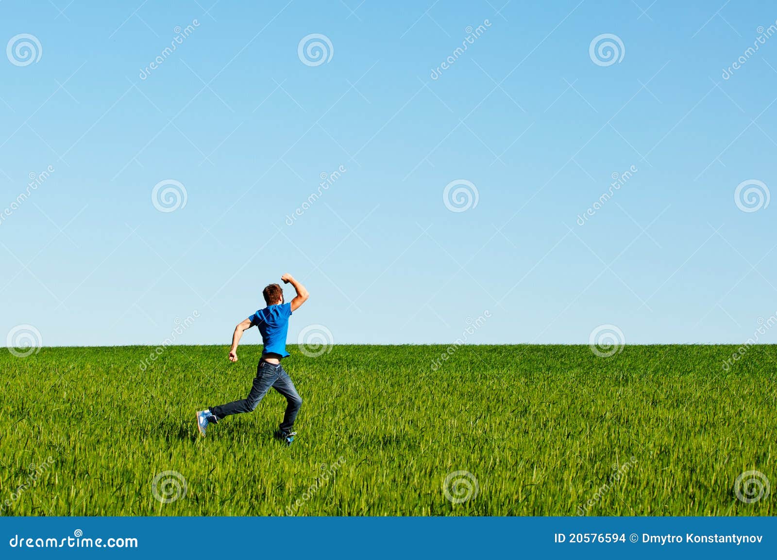 Runing man stock photo. Image of healthy, good, bright - 20576594