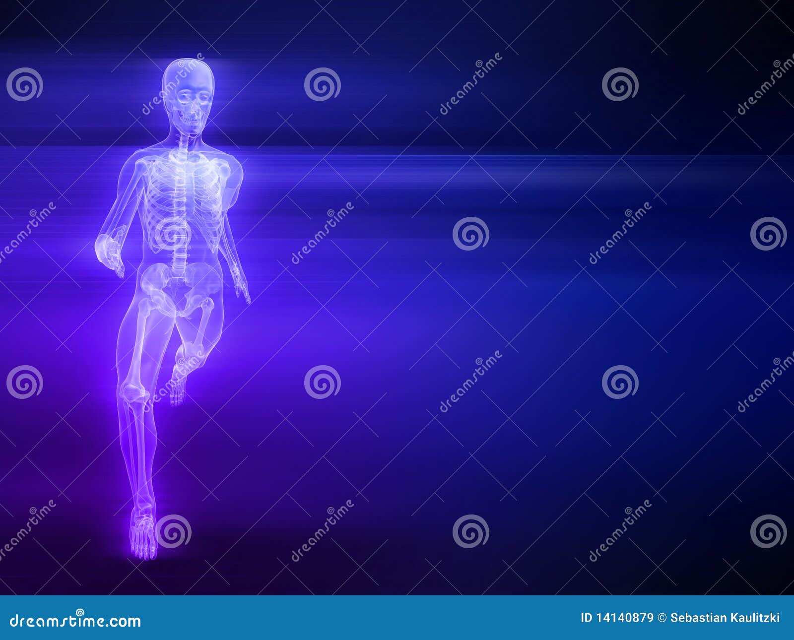 Runner stock illustration. Illustration of science, medical - 14140879