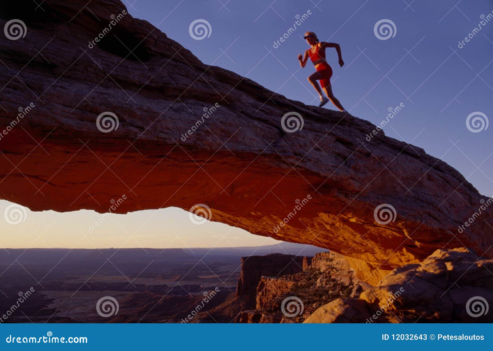 Runner on Arch stock image. Image of park, motion, formation - 12032643
