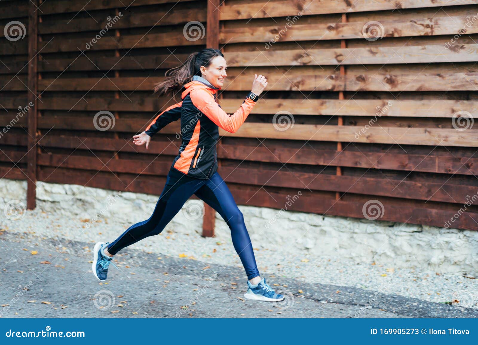 Runner Athlete in Sport Clothes in Training Stock Image - Image of ...