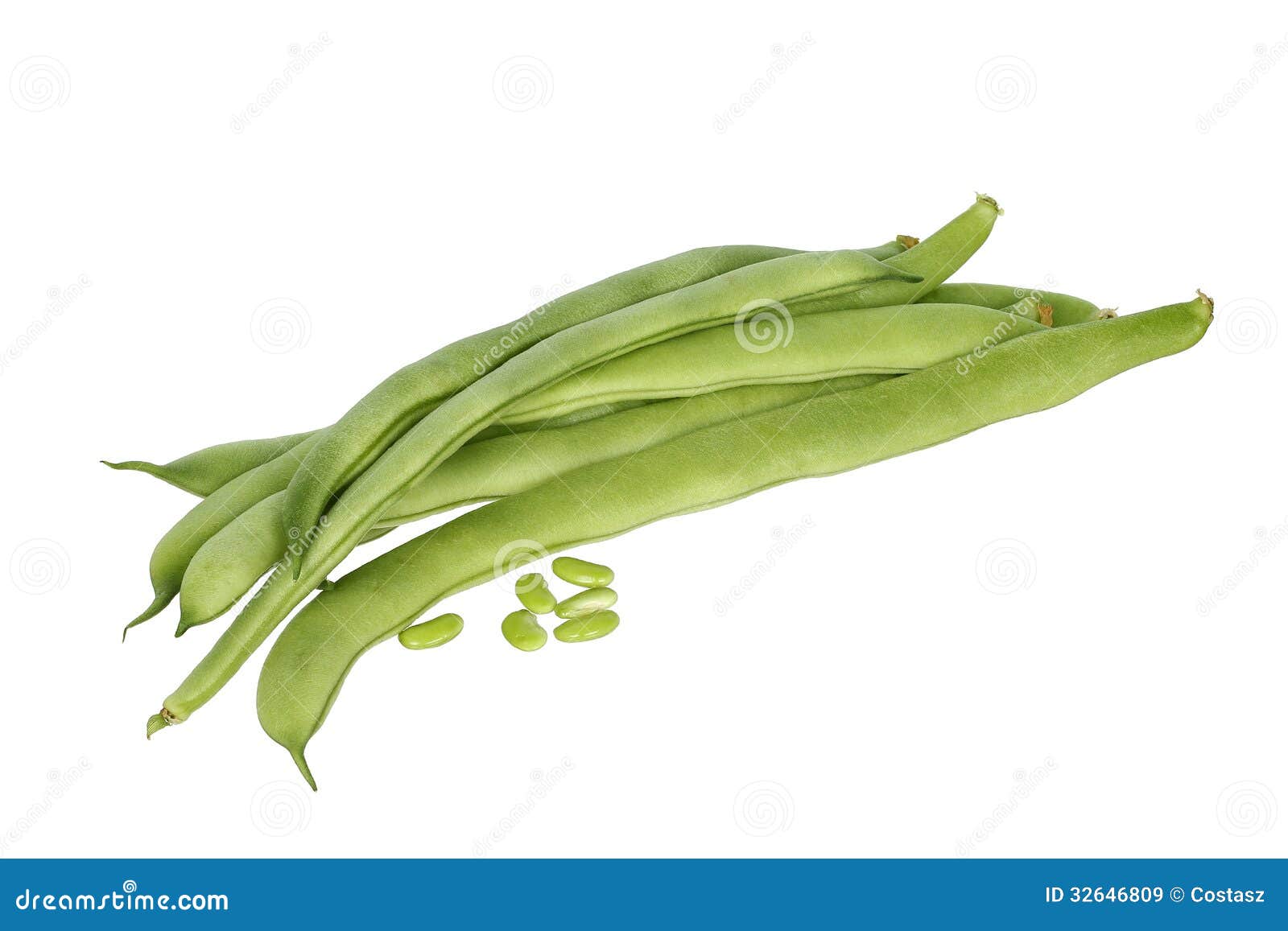 Runner beans stock image. Image of vegetables, cuisine - 32646809